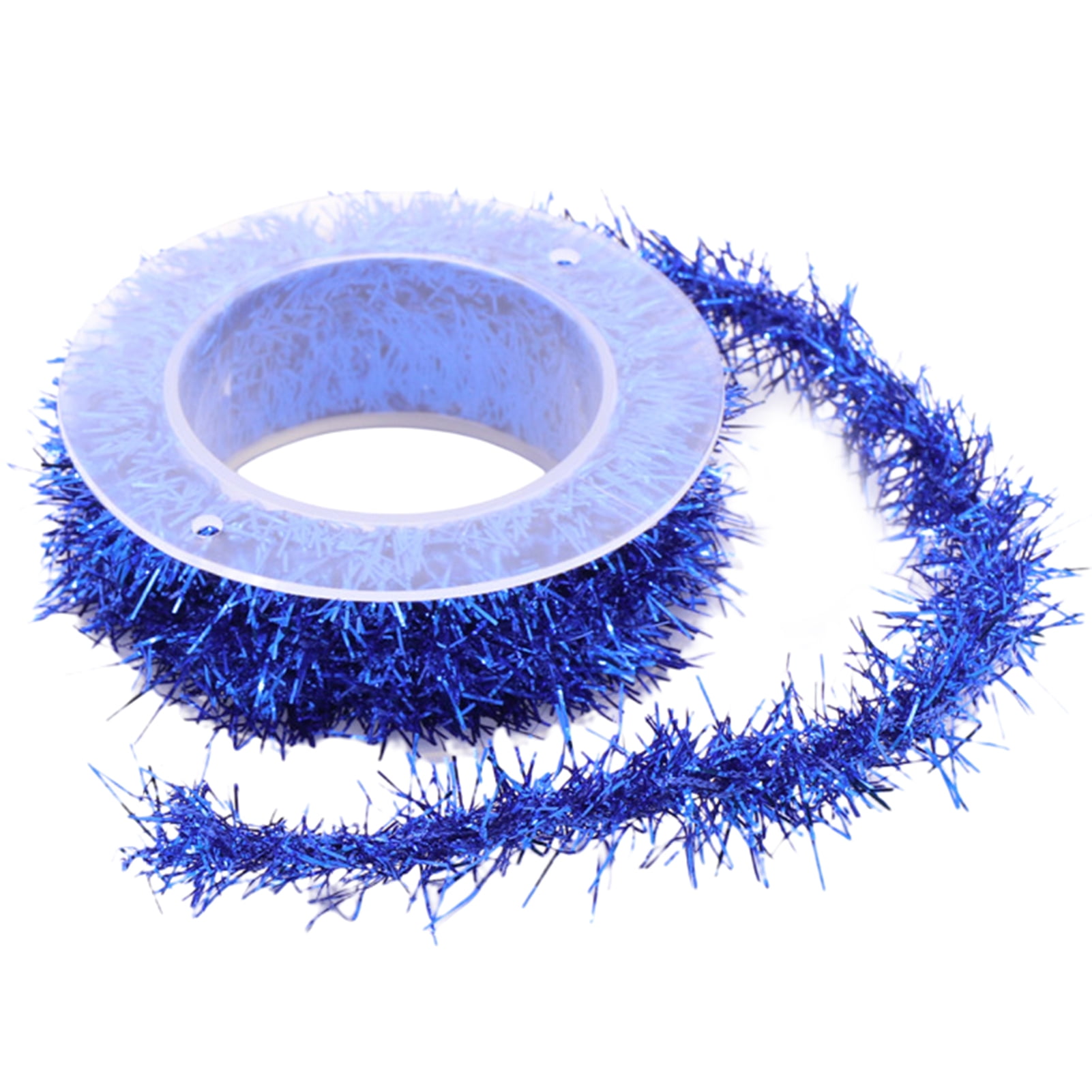 Chicmine 1 Roll 1.5m Christmas Tinsel Garland Soft Flexible Iron Wire ...