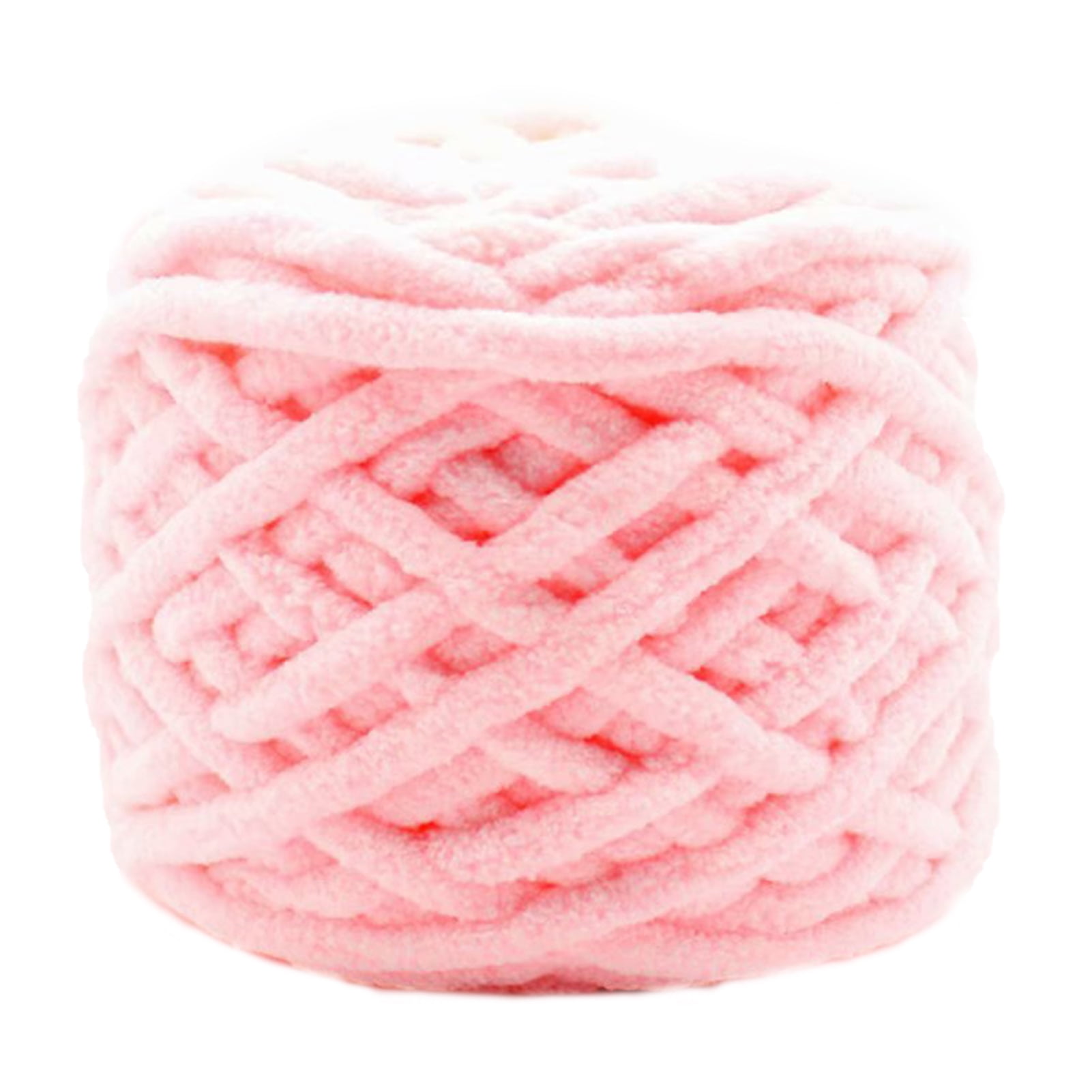 Chicmine 1 Roll 32M Yarn Soft Wide Usage Polyester Hand Woven DIY Craft ...