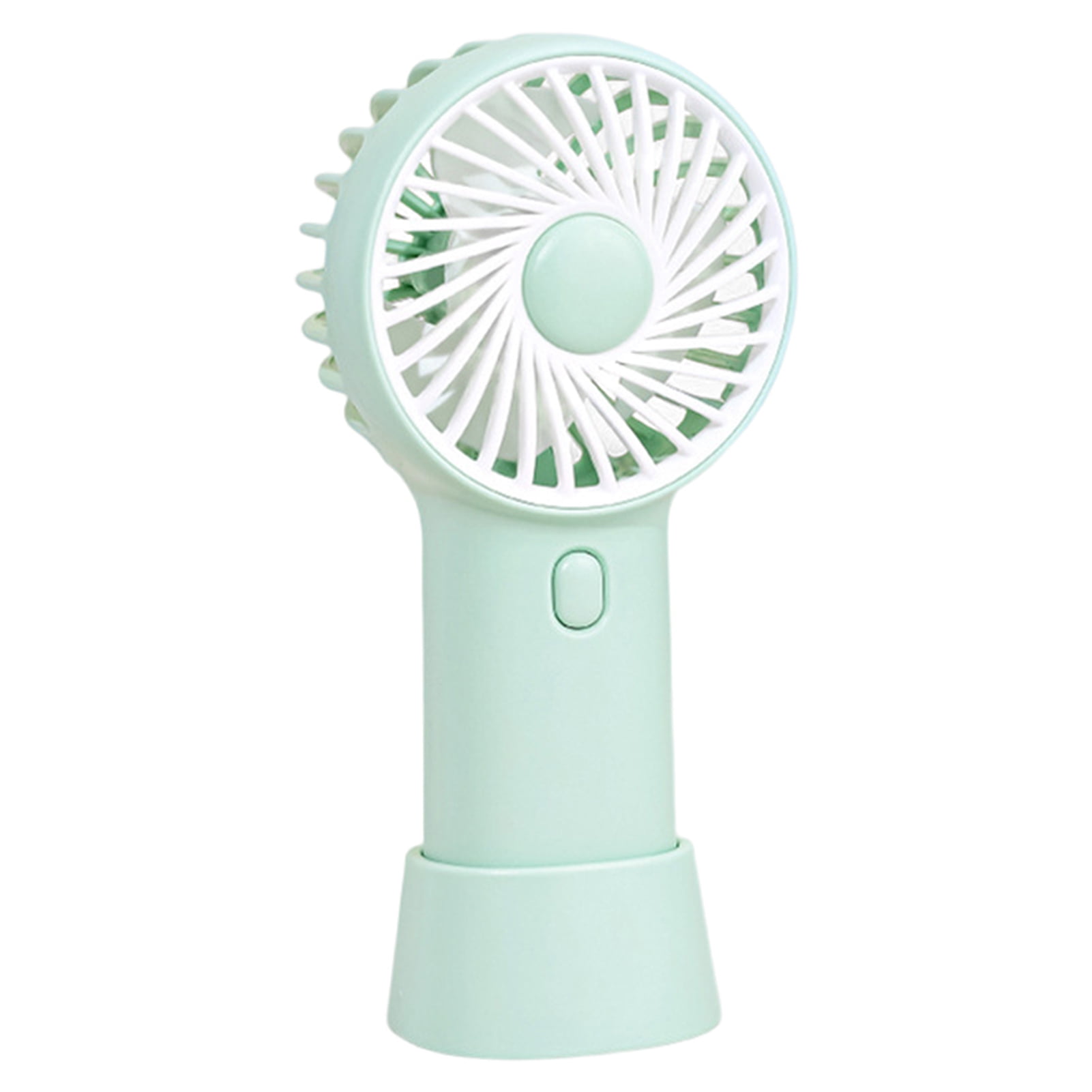 Chicmine 1 Set Handheld Fan 2 Gears Rechargeable Large Wind Low-Noise ...