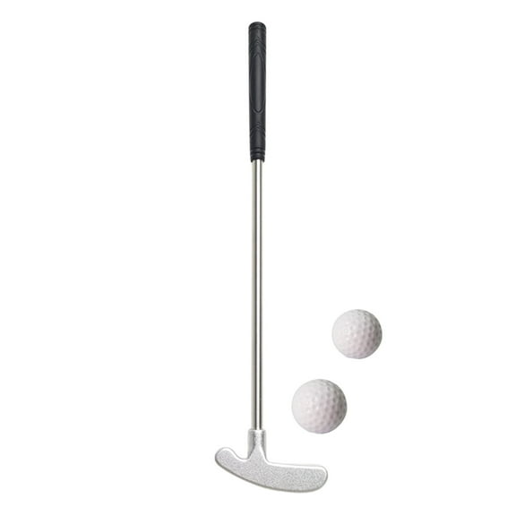 BESTSKY 1 Set Mini Golf Putter Club with 2 Golf Balls TPR Grip Right ...