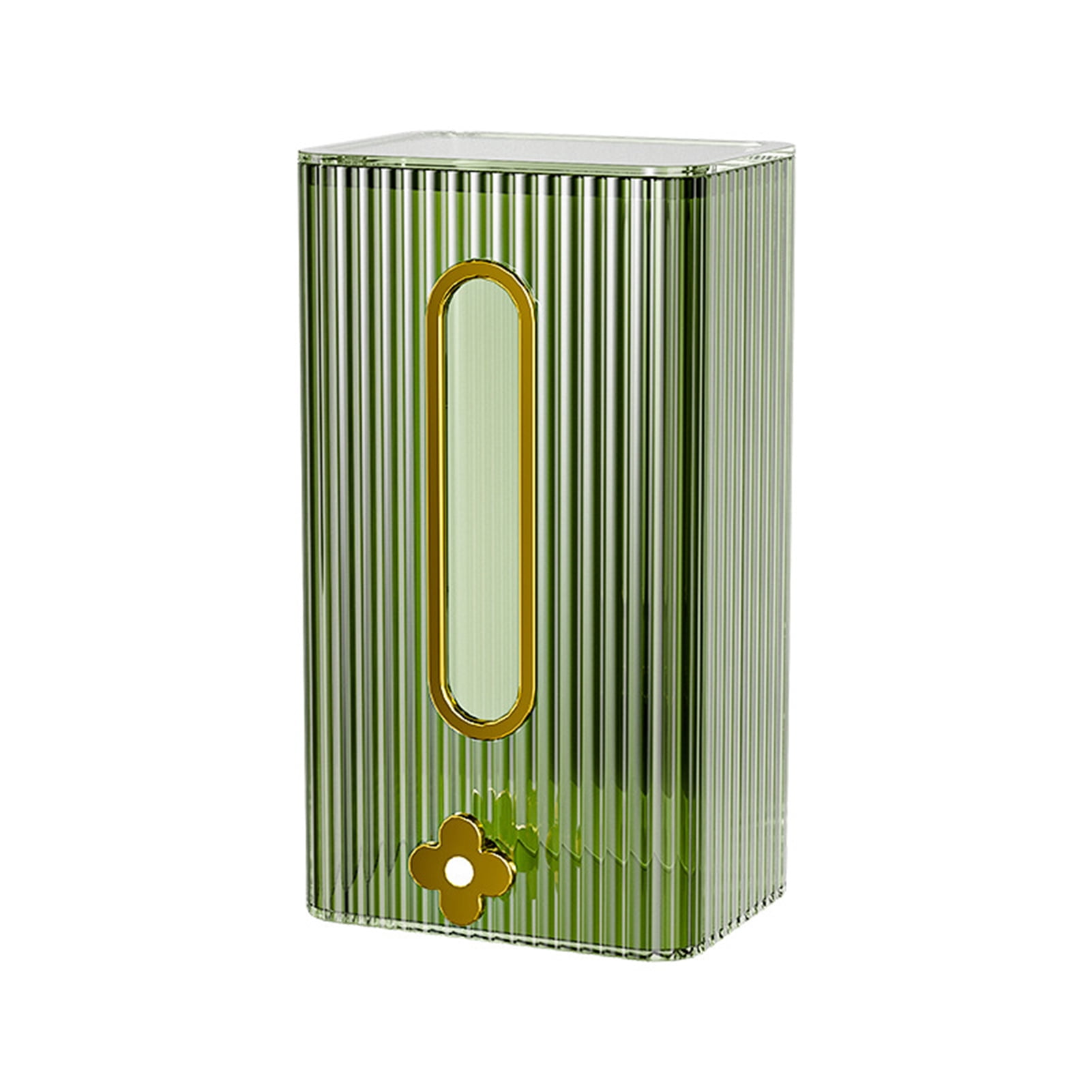 Chicmine 1 Set Tissue Box Wall Mounted with 2 Traceless Stickers ...