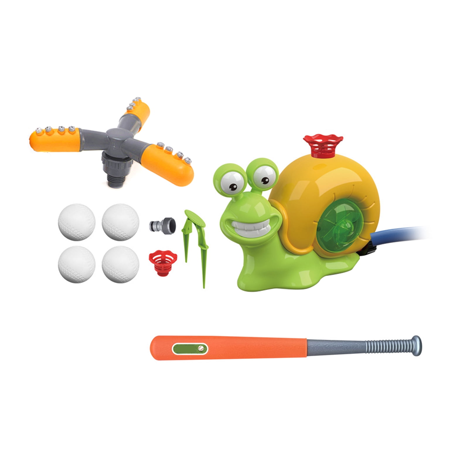 Chicmine 1 Set Water Sprinkler Baseball Game Toy Helicopter Cactus ...
