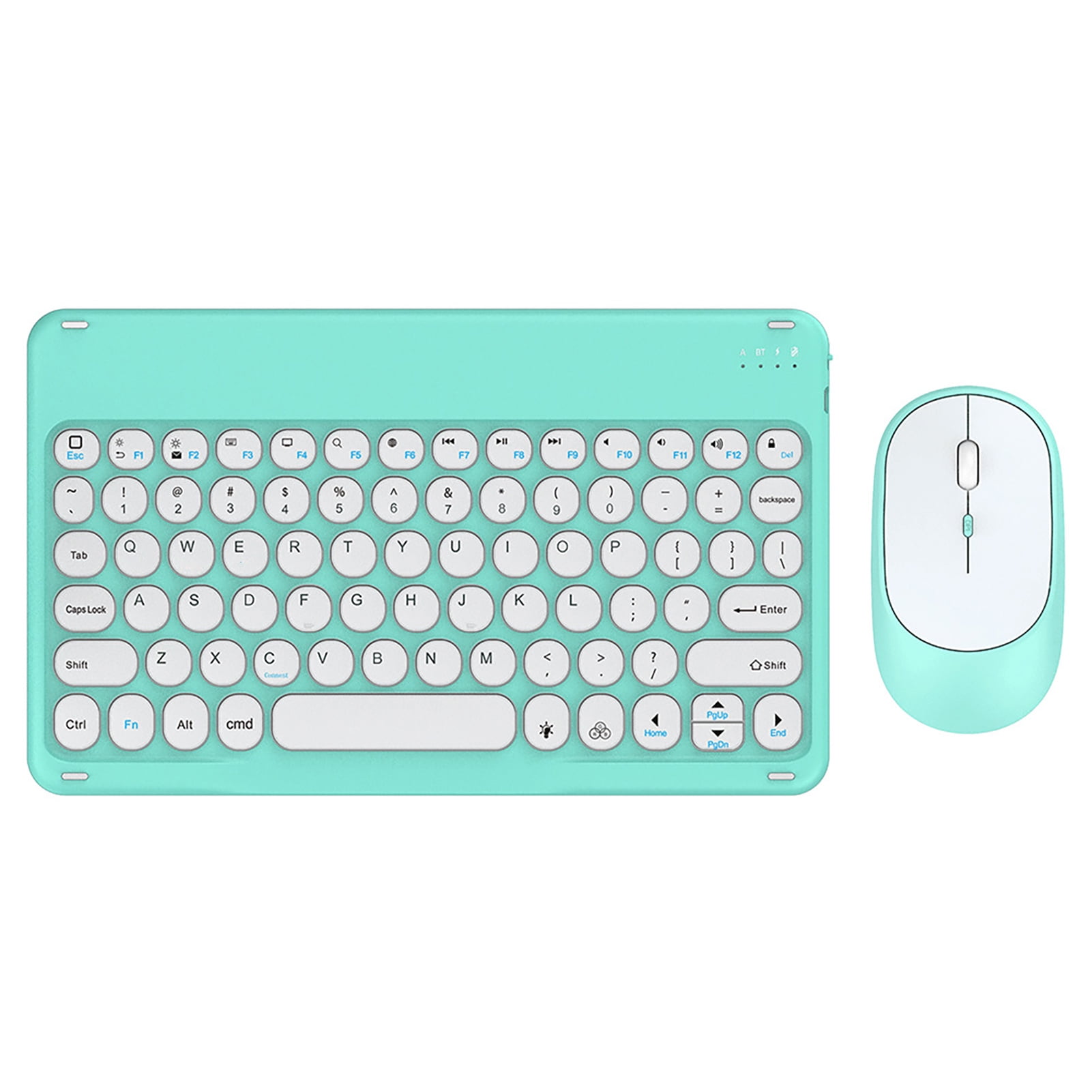 Chicmine 1 Set Wireless Keyboard Quick Response Long Standby Time Slim ...