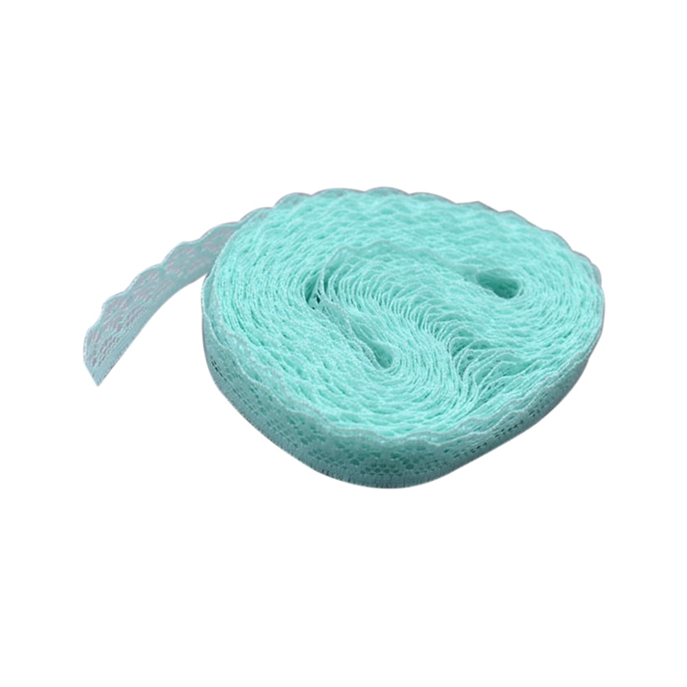 Chicmine 10 Yards Lace Ribbon 15mm Wide Trim DIY Fabric Wedding ...