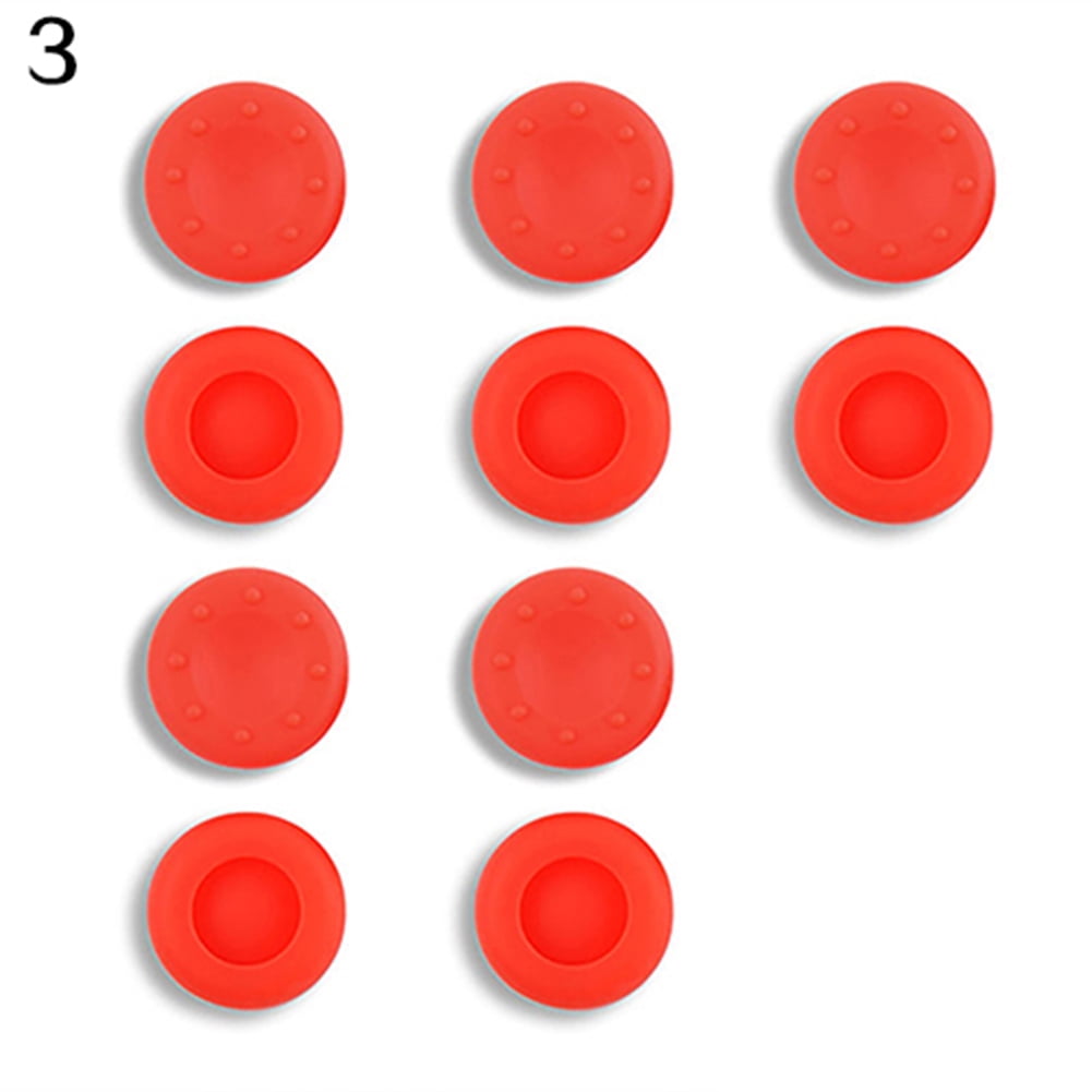 Chicmine 10Pcs Silicone Thumbstick Cap Covers for Xbox One 360 Analog ...