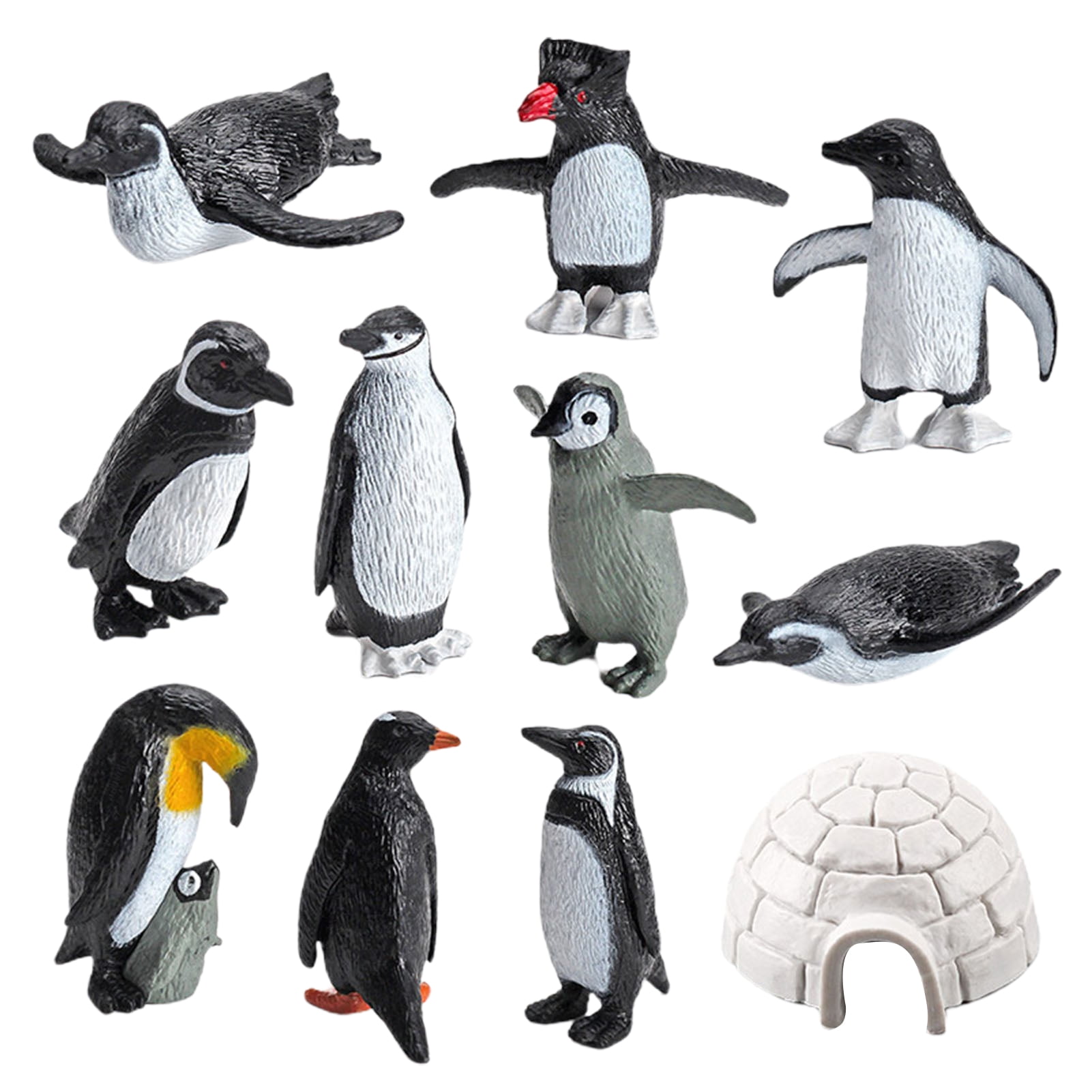 Chicmine 11Pcs/Set Animal Model Realistic Cognitive Education PVC Great ...