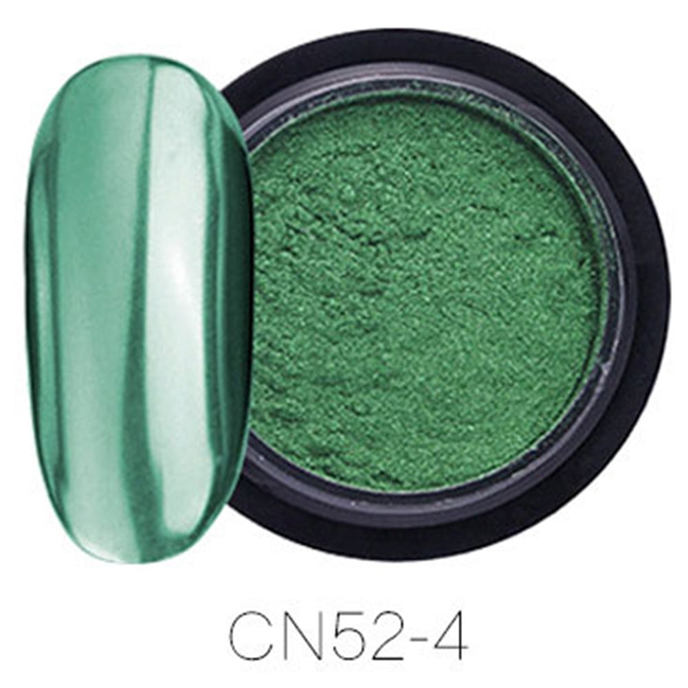 Chicmine 12 Colors Super Thin Mirror Effect Nail Art Chrome Powder ...