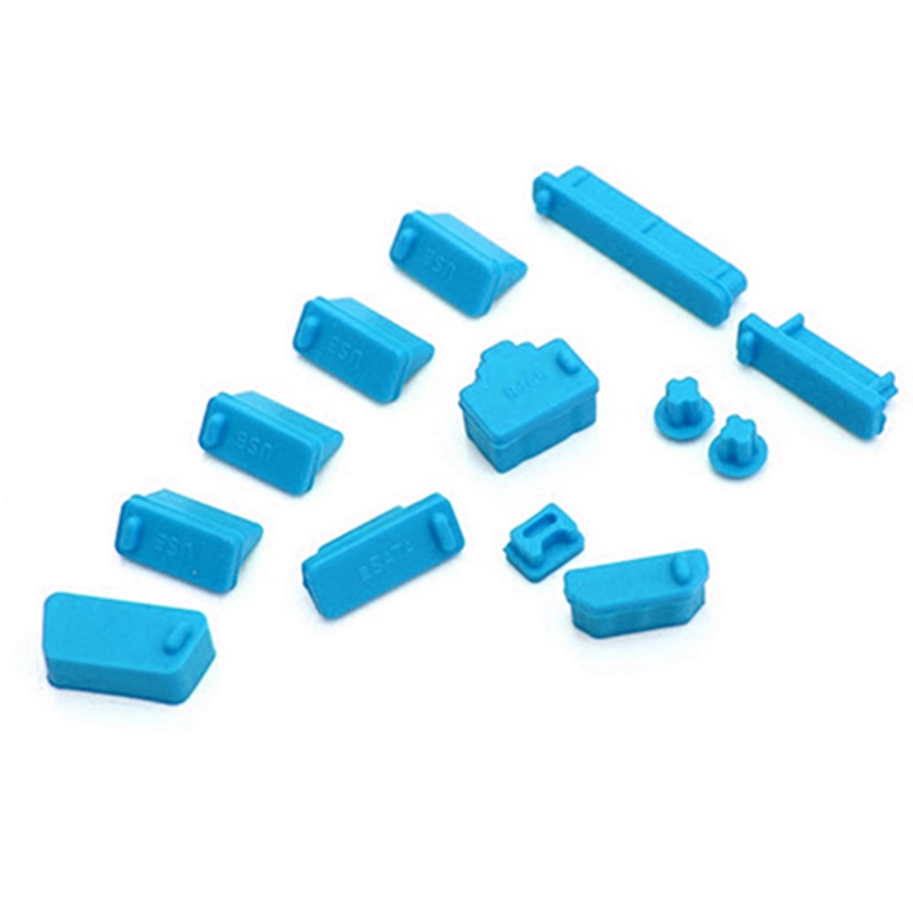 Chicmine 13Pcs/Set Universal Laptop Notebook Silicone Anti Dust Ports ...