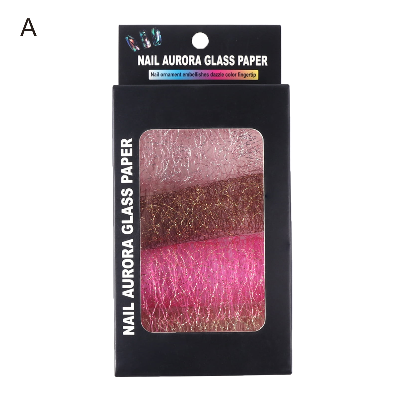 Chicmine 1Box Nail Mesh Stickers Paste Firmly Long Wearing Decal 3D ...