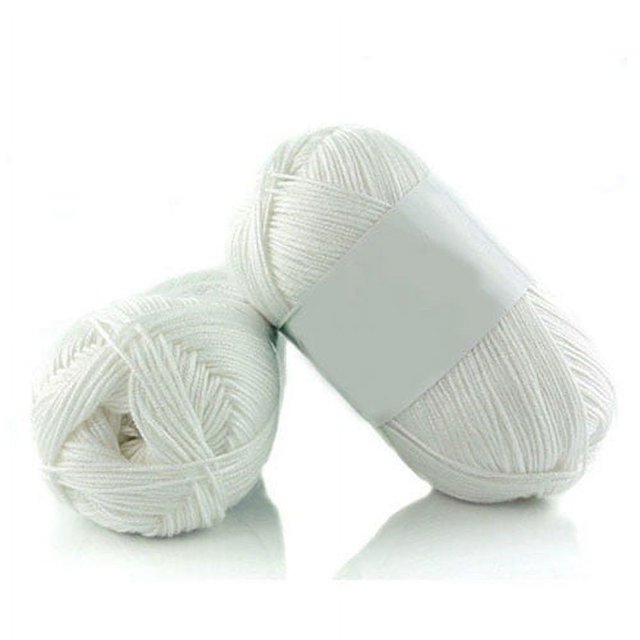 Chicmine 1Pc 50g Per Skein Soft Bamboo Crochet Cotton Knitting Baby ...