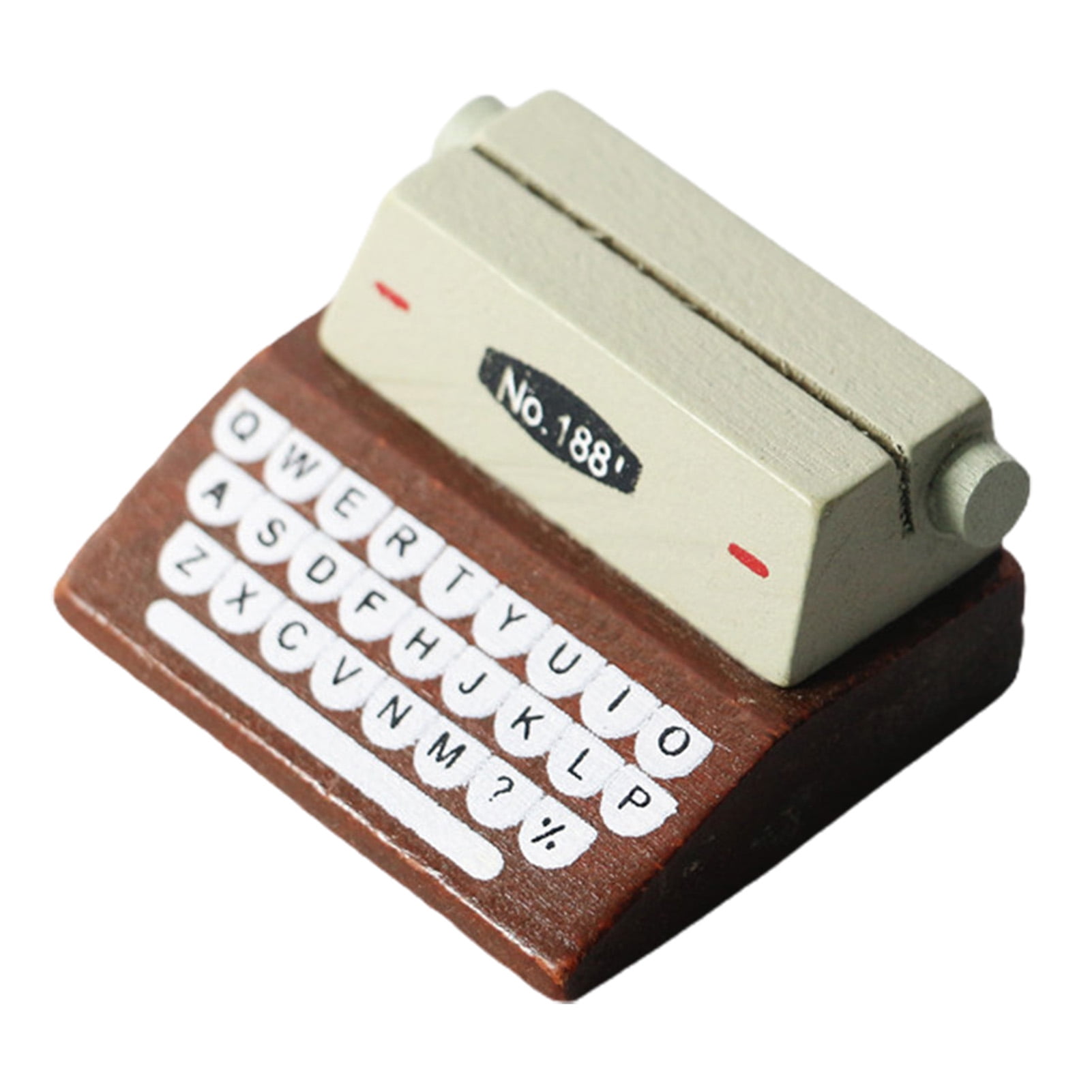 Chicmine 1Set 1:12 Miniature Typewriter Model Lightweight ...