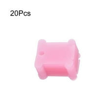 60 Pieces Colorful Bobbin Thread Holders Thread Clips Sewing Machine ...