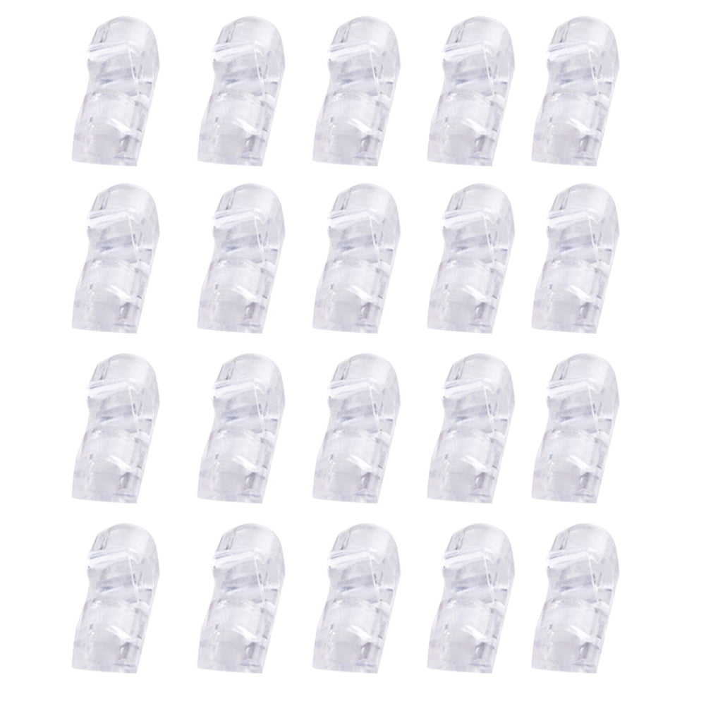 Chicmine 20Pcs Self-Adhesive Network Charge Cable Clip Wire Organizer ...