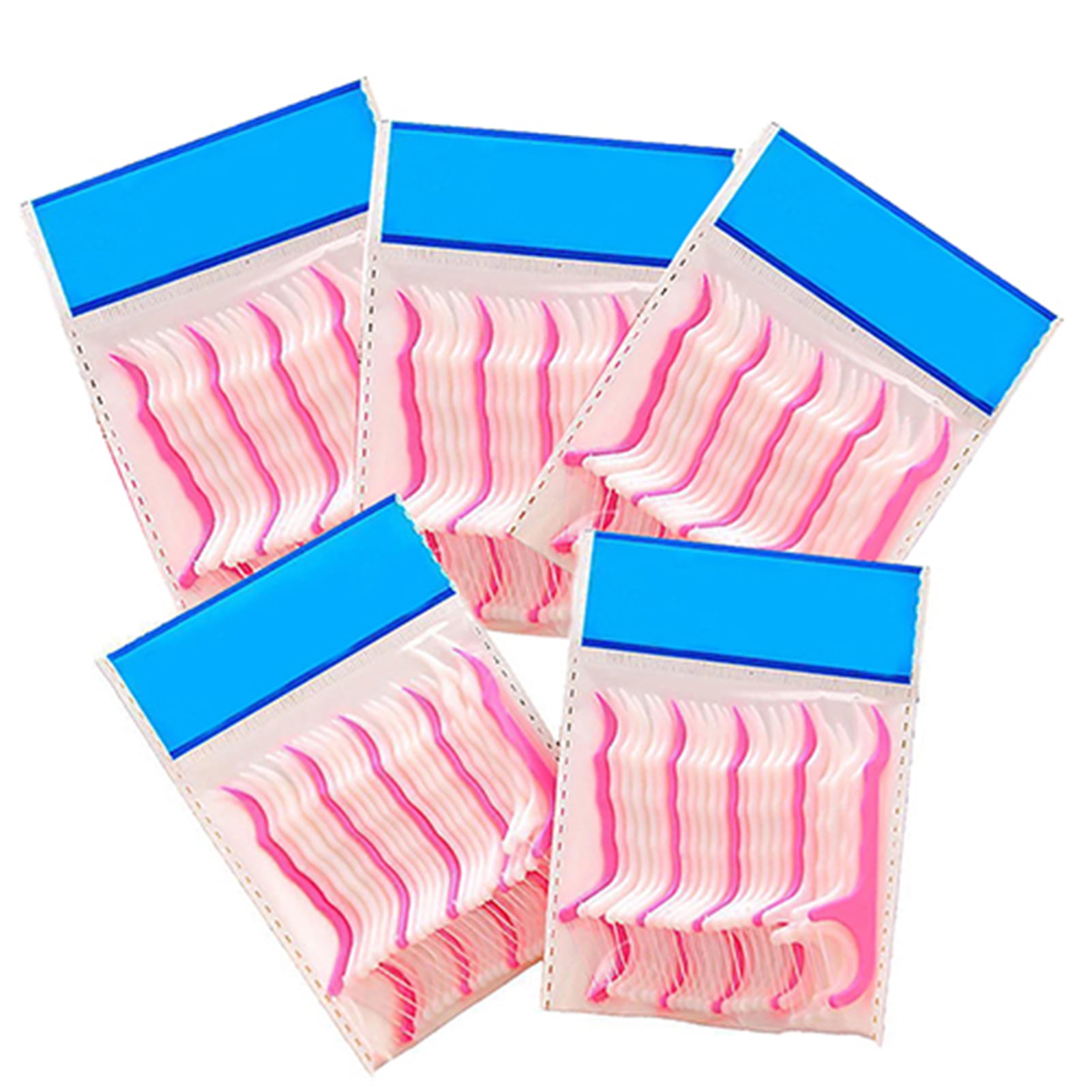 Chicmine 25-250Pcs Dental Floss Flosser Pick Teeth Toothpicks Stick ...