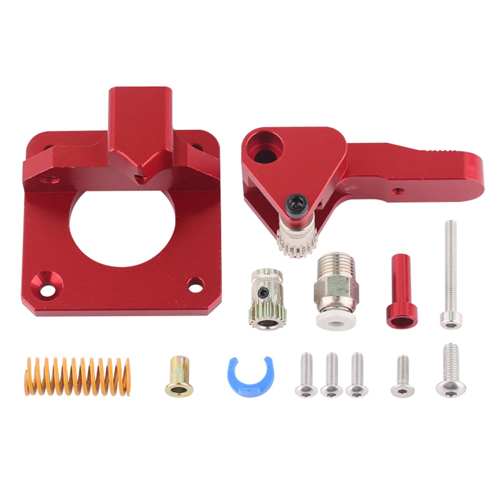 Chicmine 3D Printer Extruder Kit for CR-10S PRO Red Direct Drive Dual ...