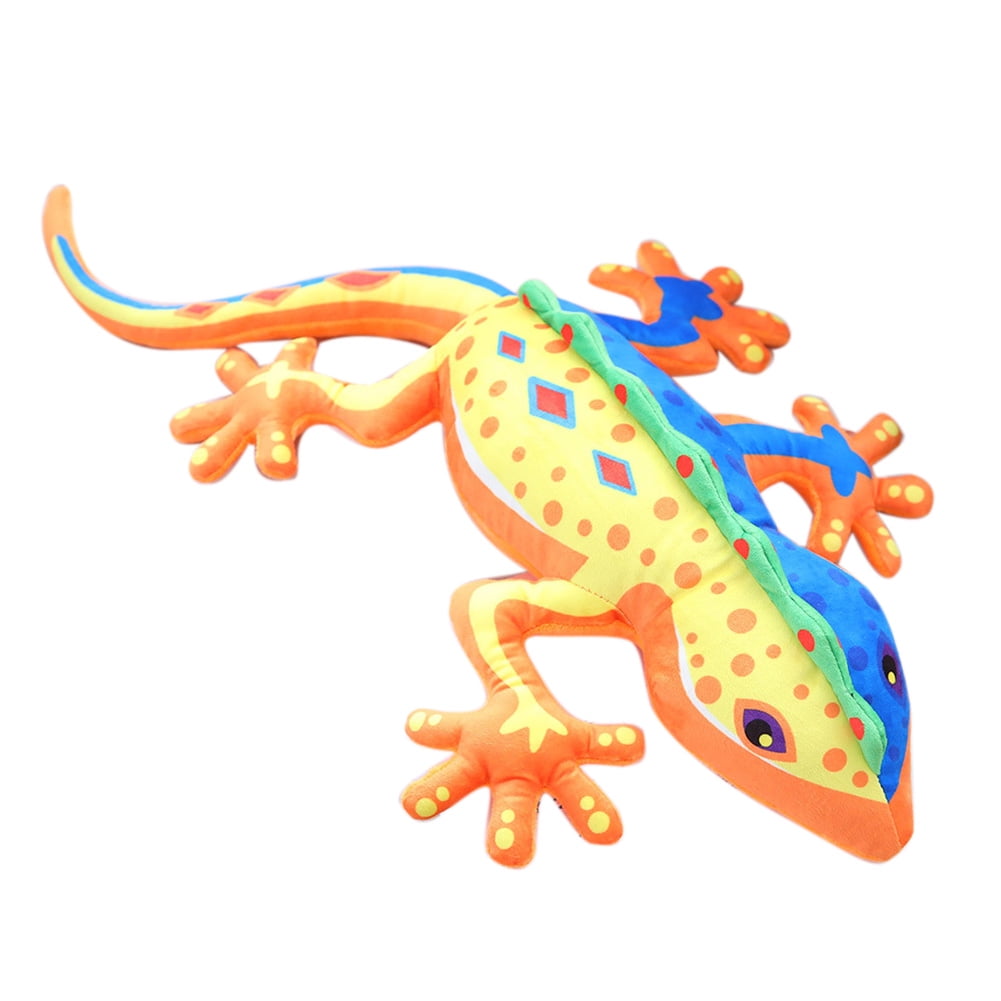 Chicmine 3D Stuffed Gecko Lizard Soft Plush Fluffy Doll Pillow Sleeping ...