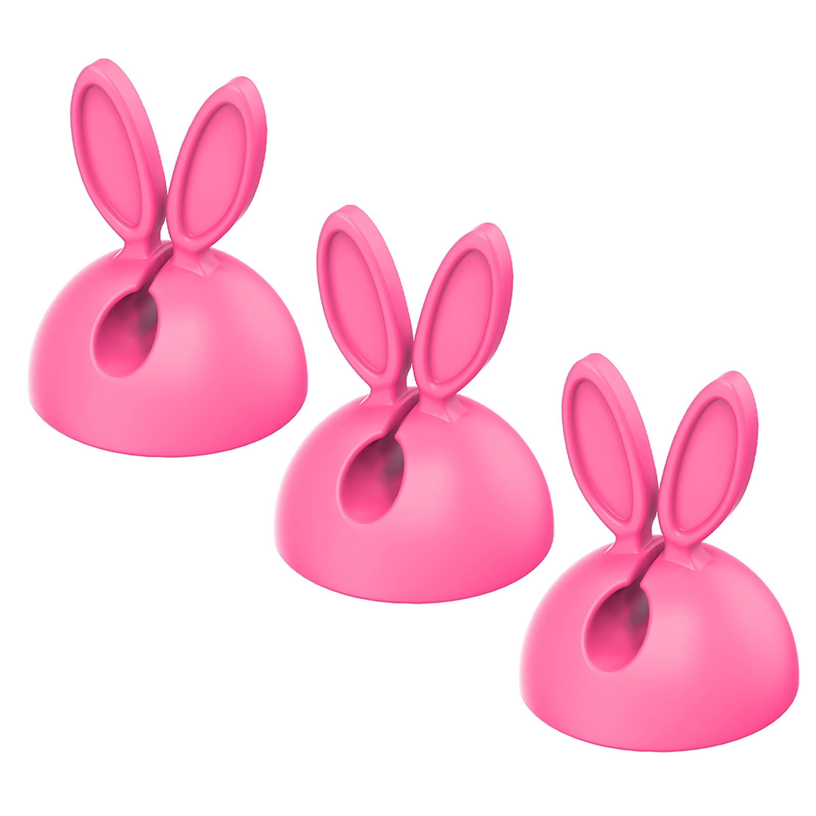 Chicmine 3Pcs/Set Cable Holder Creative Cartoon Rabbit Ear Shape ...