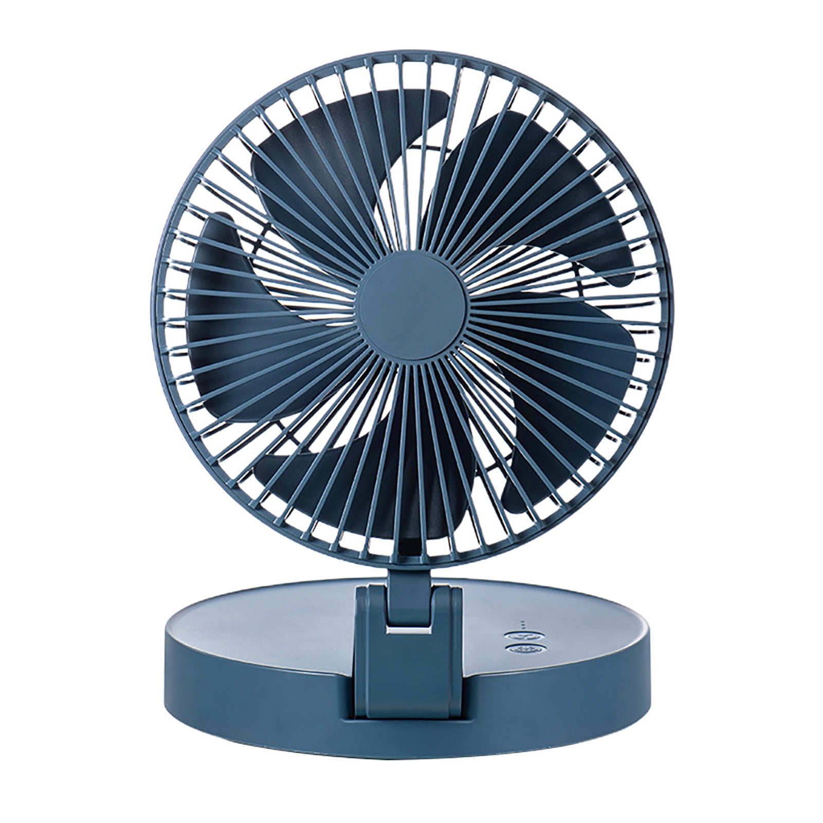 Chicmine 4000mAh Desk Fan USB Rechargeable Automatic Shake Head ...