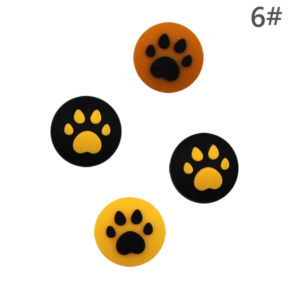 Chicmine 4Pcs Cat Paw Joystick Thumb Stick Grip Cap for NS Switch Lite ...