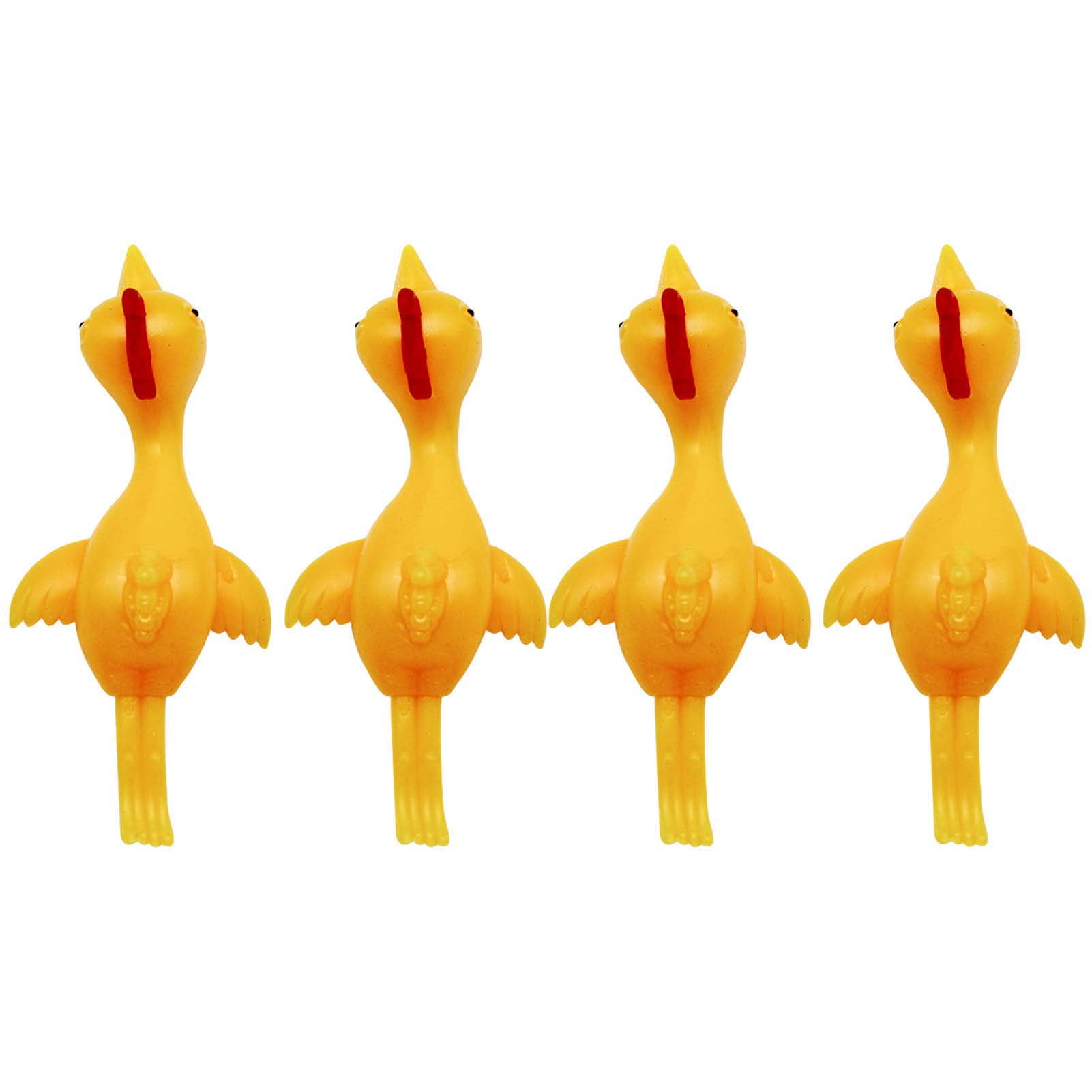 Chicmine 4Pcs Stretchy Sticky Toy Elastic Stretchable Turkey Catapult ...