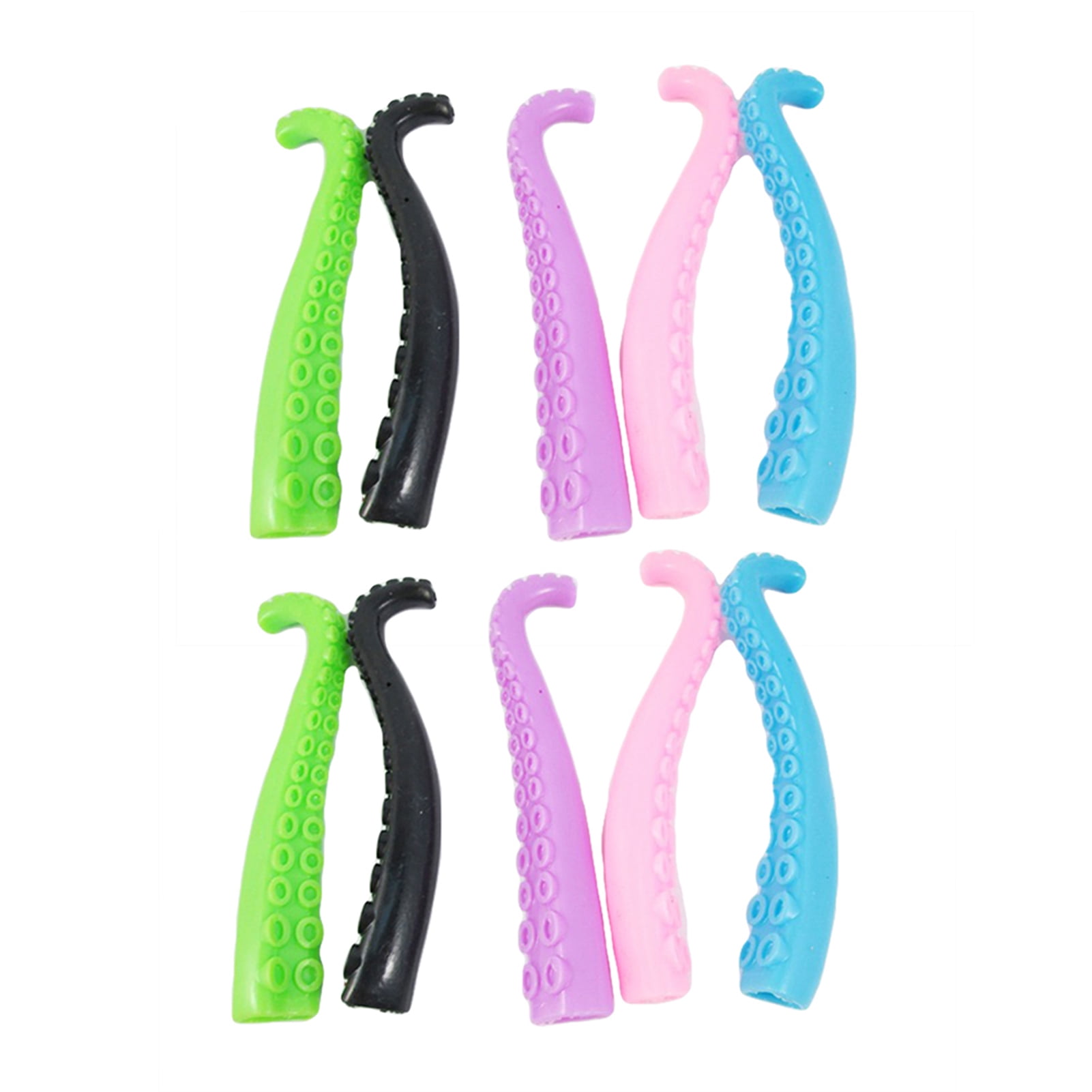 Chicmine 5/10Pcs Octopus Tentacle Soft Finger Sleeve Puppet Sensory ...