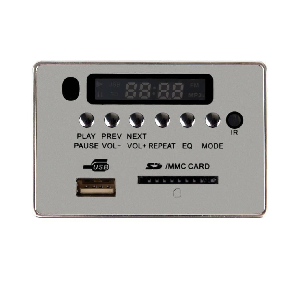 Chicmine 5/12V Car Wireless Bluetooth-compatible MP3 Decoder Module USB ...