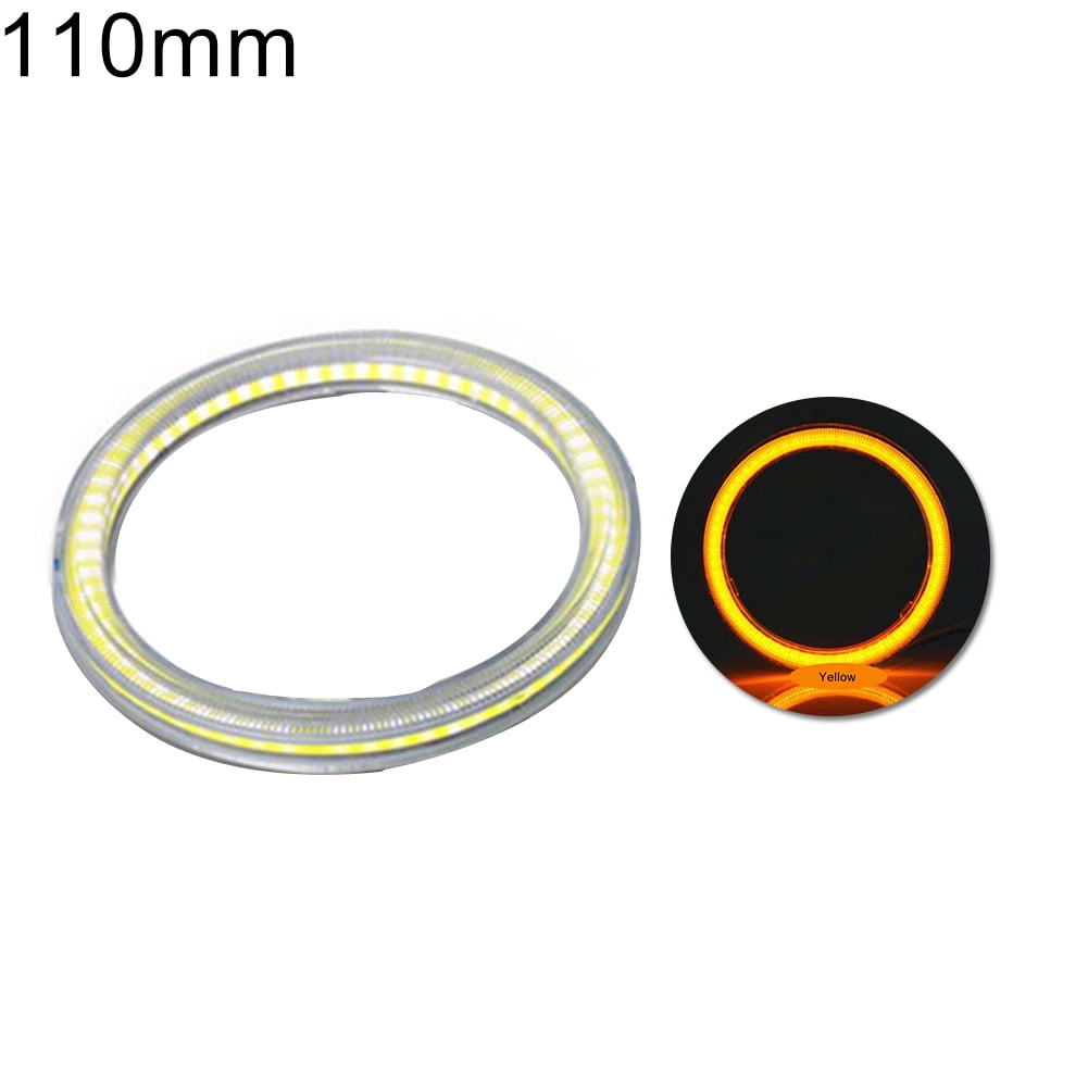Chicmine 60mm-120mm Car Vehicle Universal COB Angel Eye LED Ring Light ...