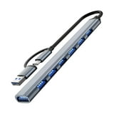 Chicmine 7-in-1 USB Type C HUB High Speed Docking Station USB 2.0 3.0 ...