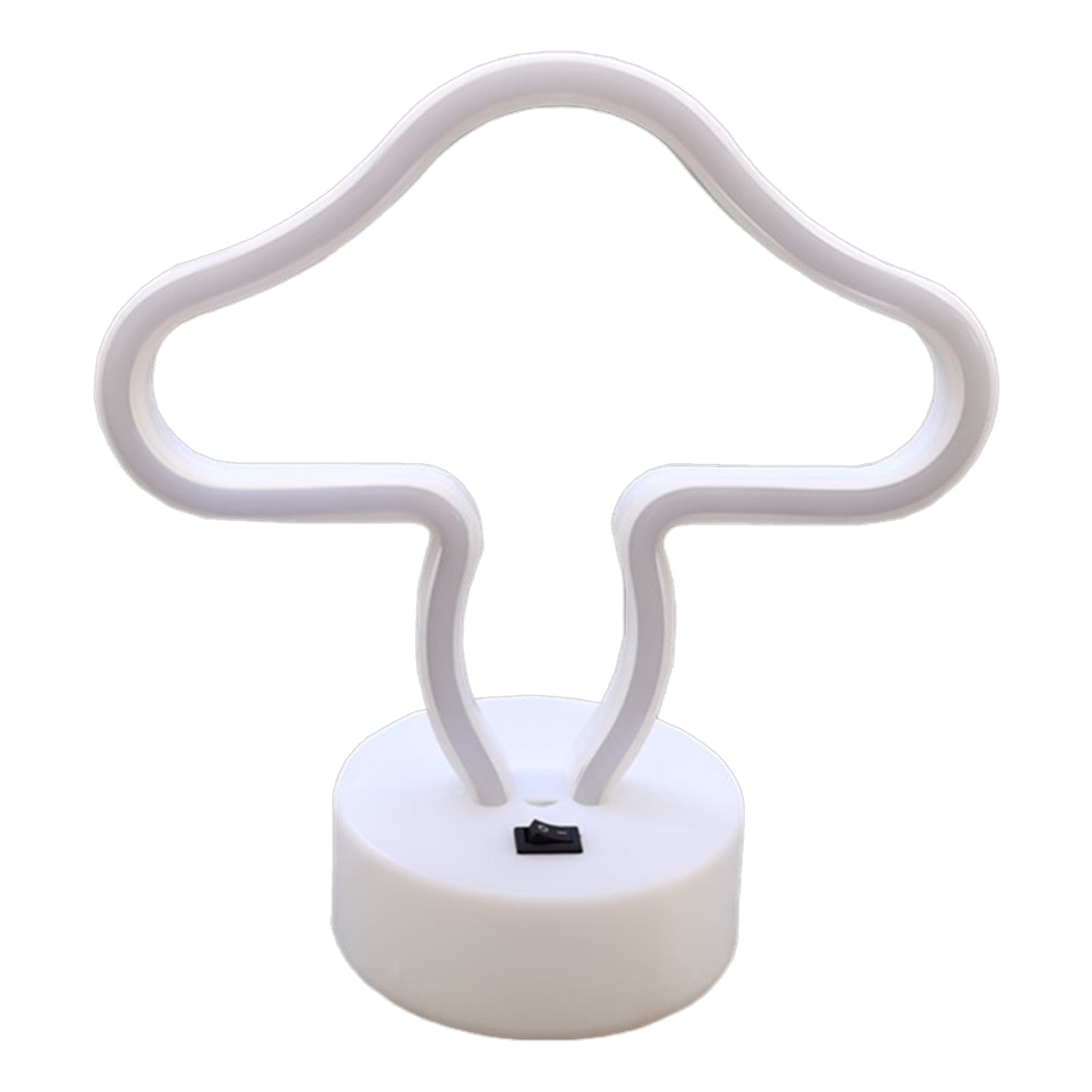 Chicmine Angel Neon Sign Lamp USB/Battery Operated Non-glaring Flicker ...