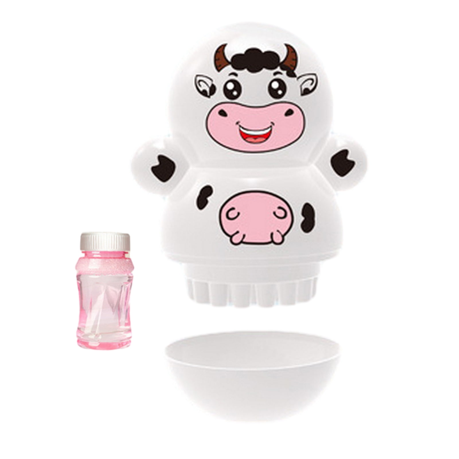 Chicmine Animal Tumbler Bubble Maker Machine Kids Cartoon Snowman Panda ...