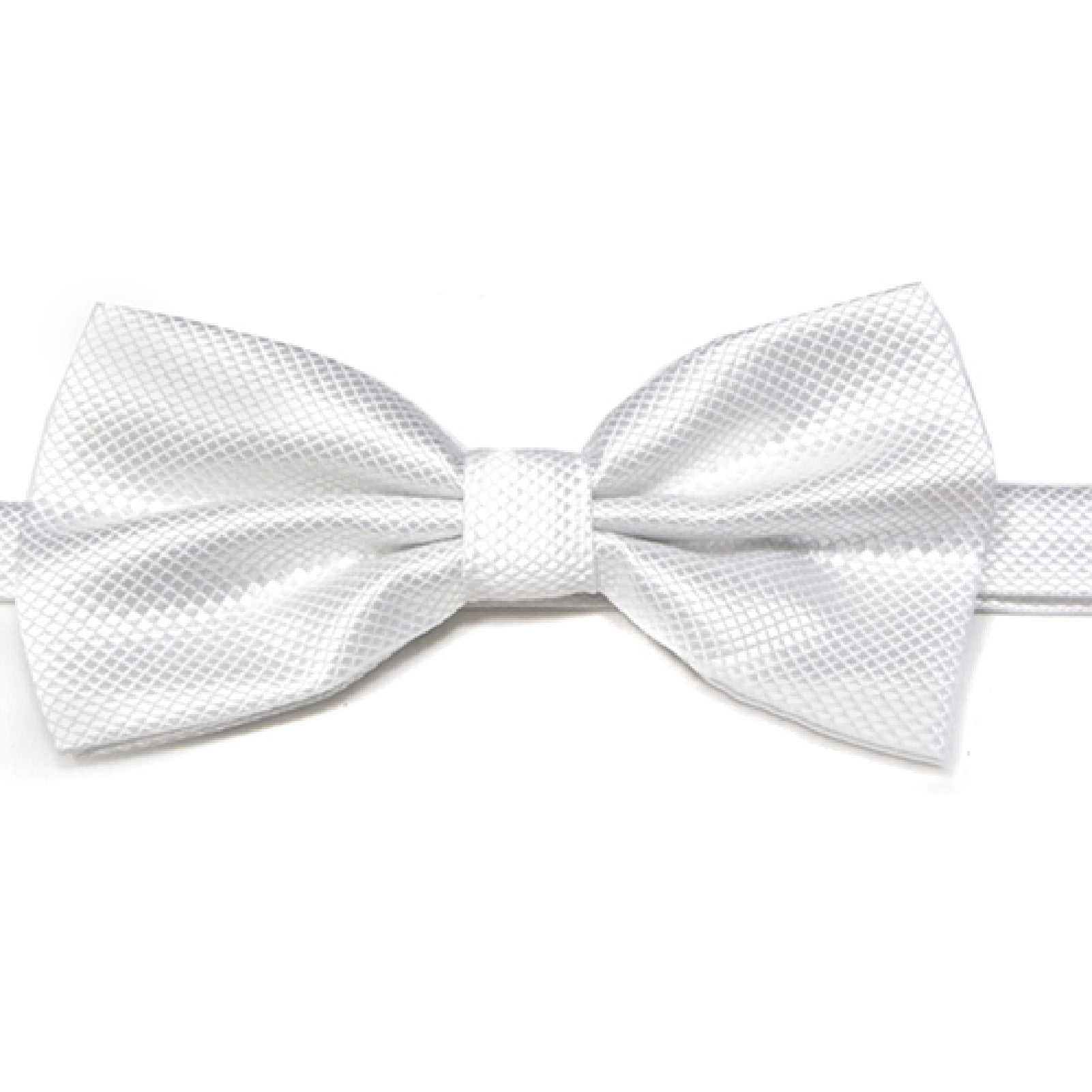 Chicmine Bow Tie Grid Pattern Skin-friendly Polyester Wedding Formal ...