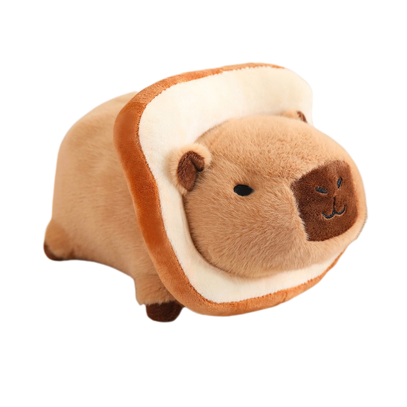 Chicmine Capybara Plush Toy Toast Bee Lion Yellow Pink Flower Capybara ...