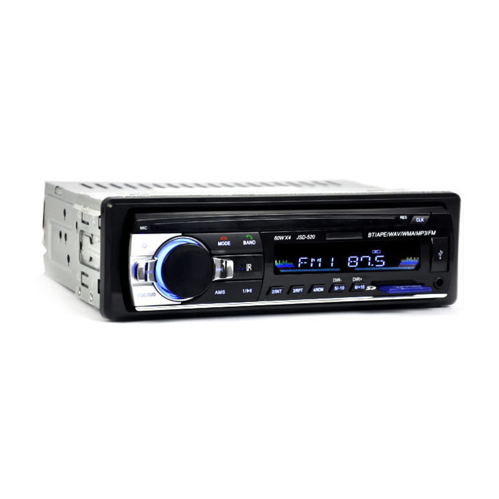 Chicmine Car Bluetooth-compatible Stereo Audio FM Radio Hands-free AUX ...