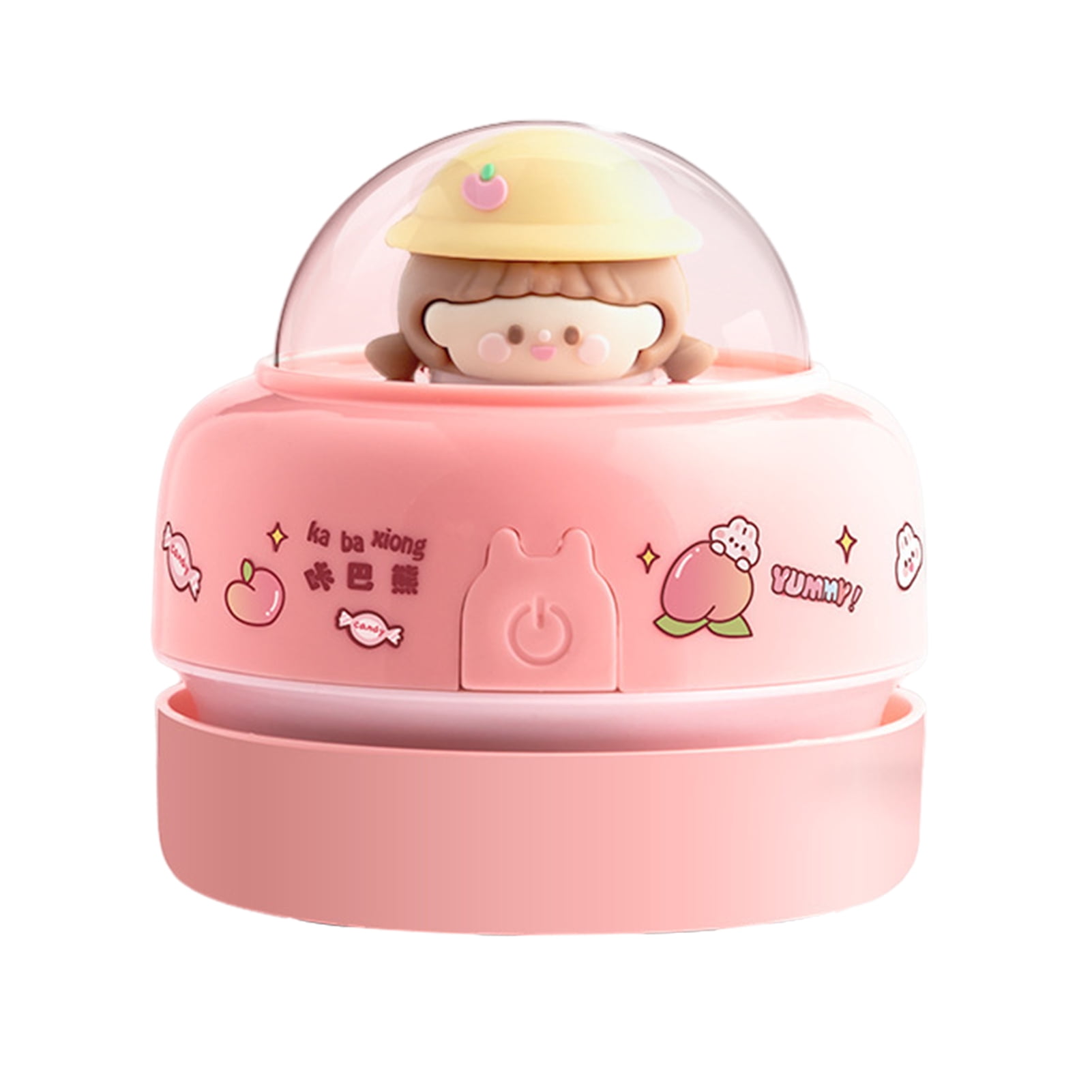 Chicmine Cartoon Desktop Vacuum Cleaner for Kids Students Battery ...
