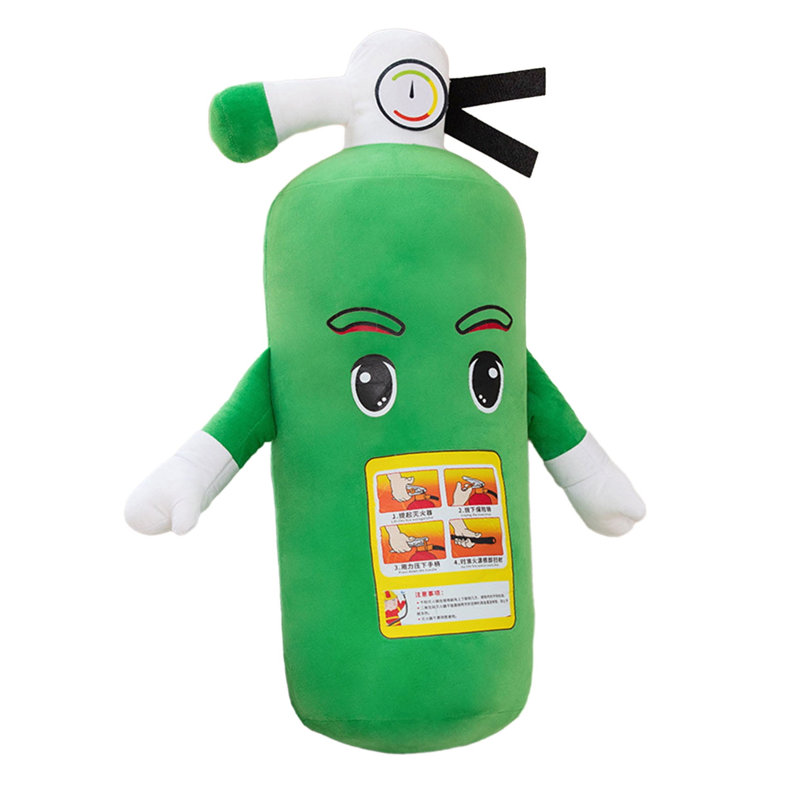 Chicmine Cartoon Fire-Extinguisher Plush Toy Sofa Neck & Back Cushion ...
