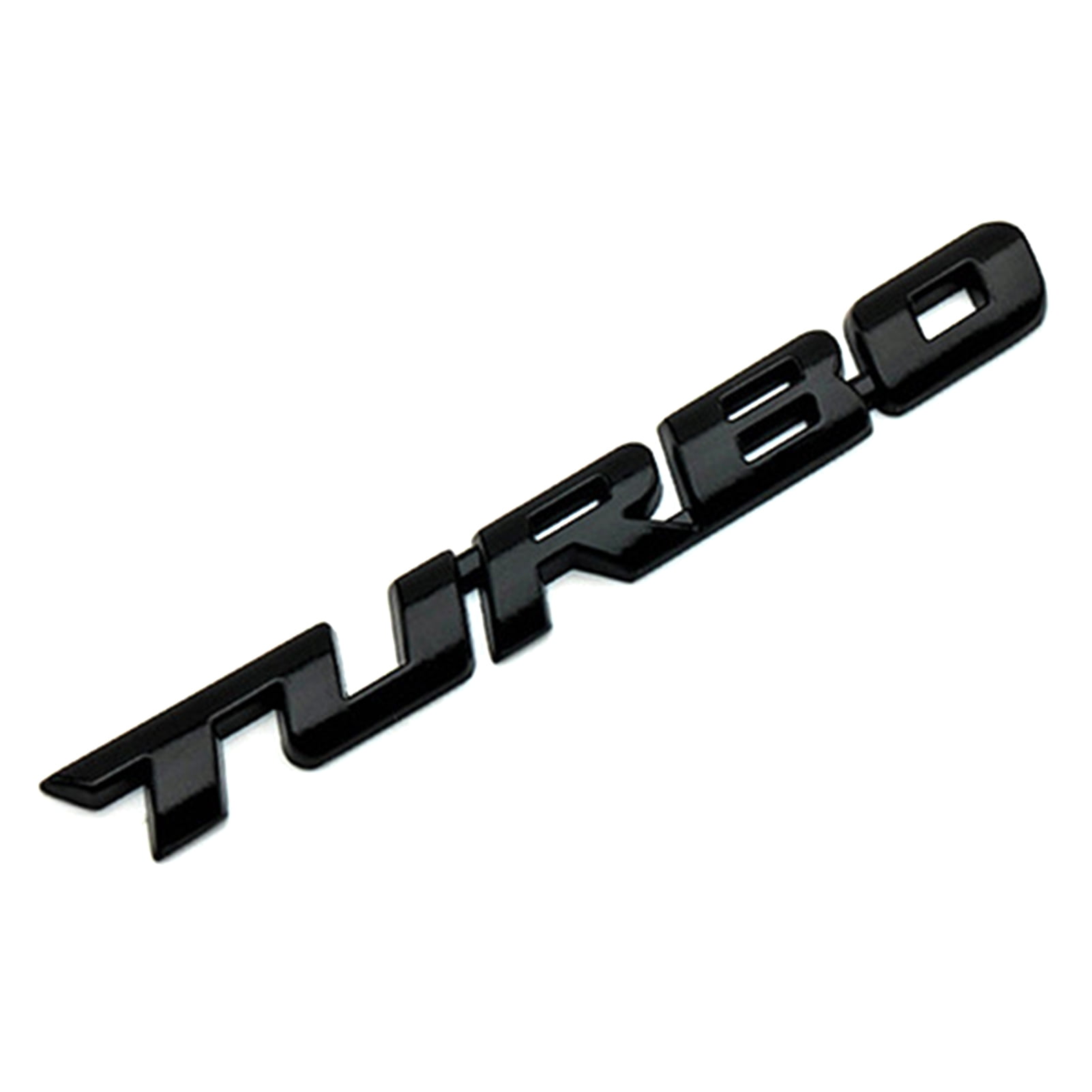 Chicmine Cool 3D Alloy Metal Letter Turbo Car Motorcycle Emblem Badge ...