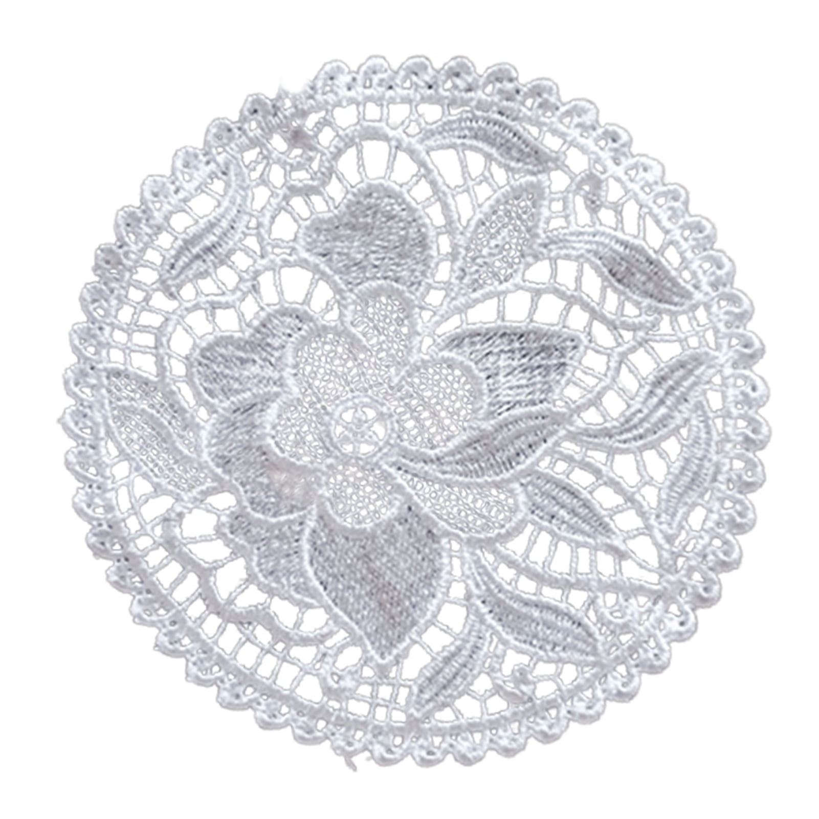 Chicmine Cup Mat Eco-friendly Lace Design Polyester Decorative Cup Pad ...