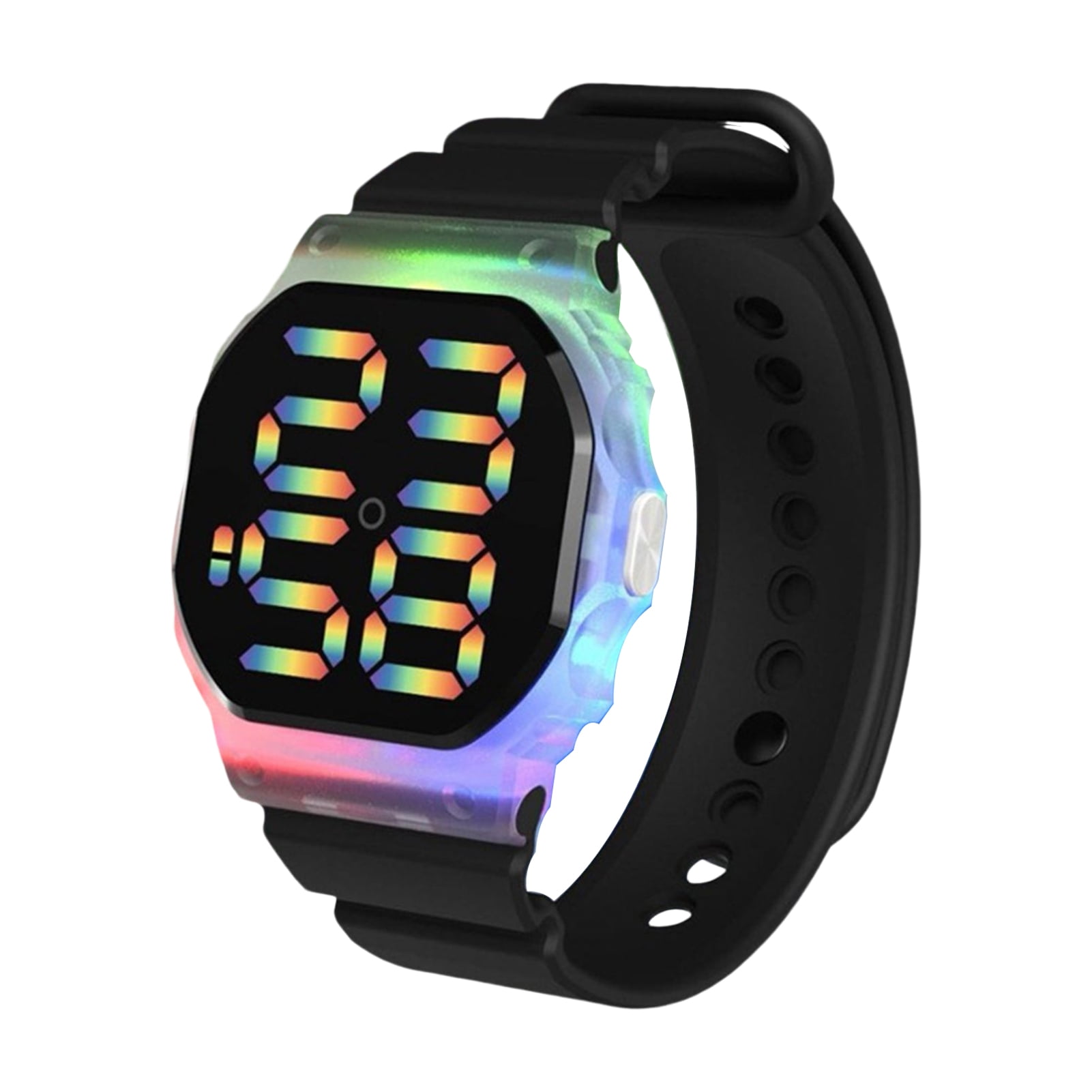 Chicmine Digital Watch 30 Meters Waterproof Decorative Large Screen ...