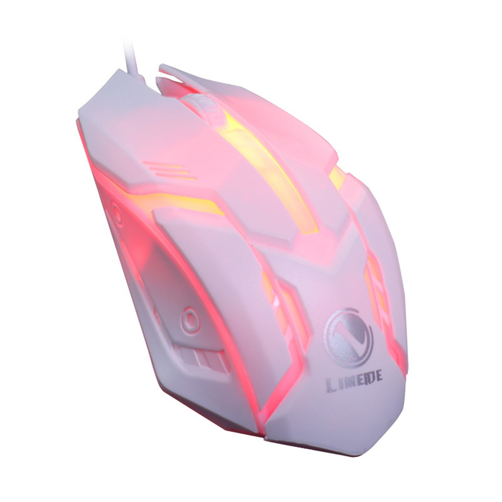 Chicmine E-Sports USB Wired Mouse Colorful LED Gaming Mouse 1000 DPI ...