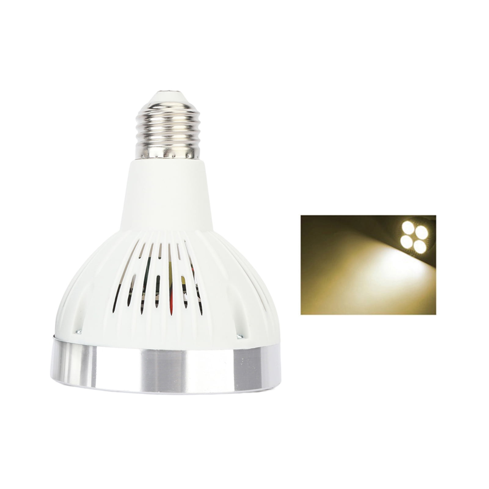 Chicmine E27 35W P30 PAR30 LED Bulb Light Super Bright Spotlight Lamp ...