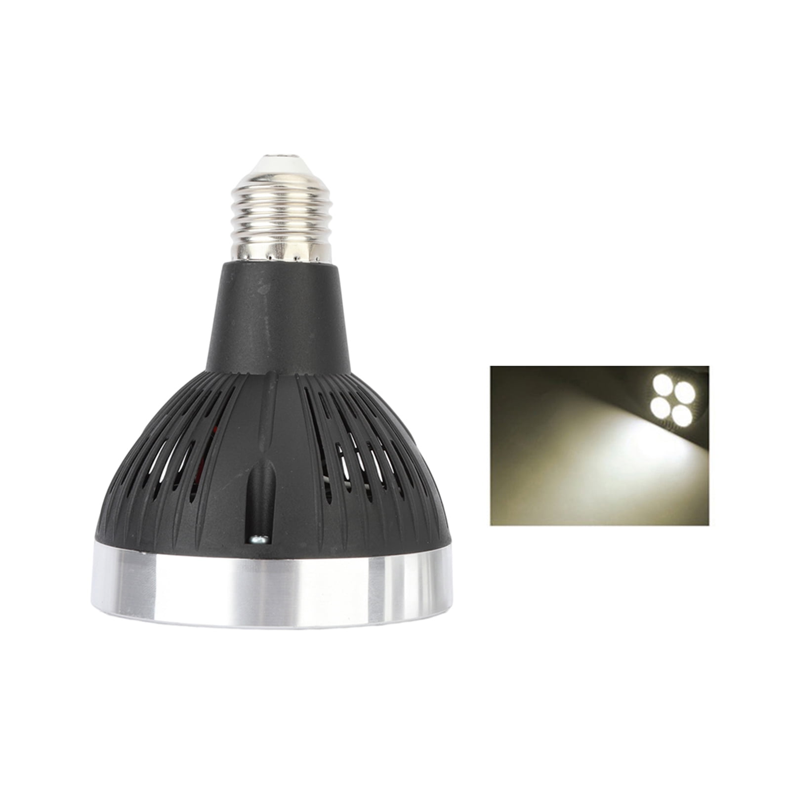 Chicmine E27 35W P30 PAR30 LED Bulb Light Super Bright Spotlight Lamp ...