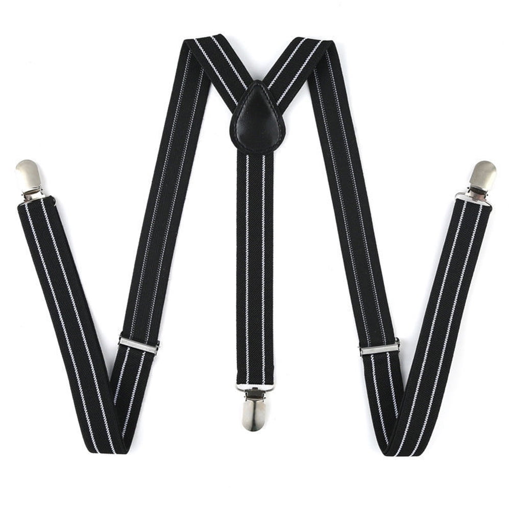 Chicmine Elastic Y-Shape Braces Men\'s Women\'s Solid Color/Stripe ...