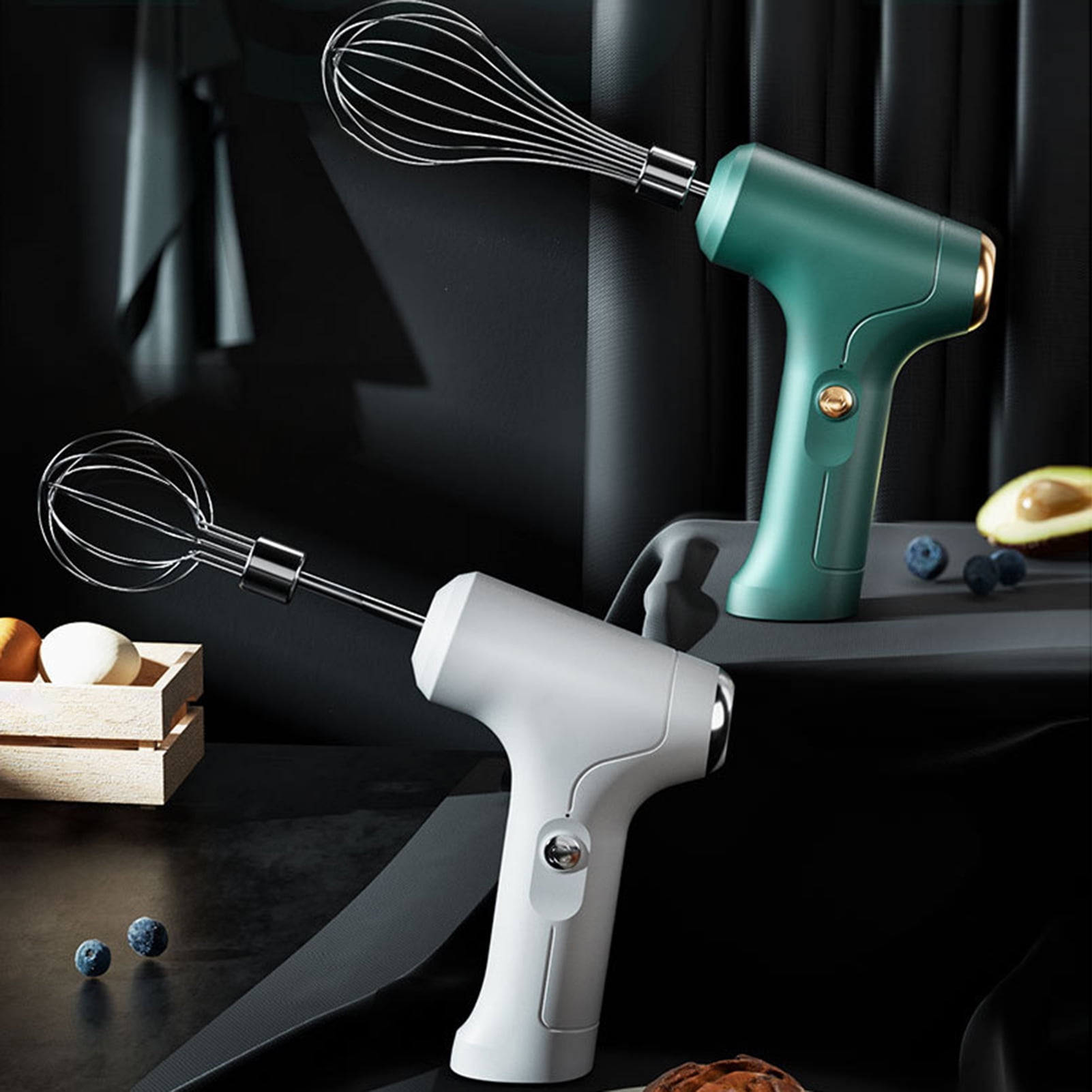 Chicmine Electric Milk Egg Beater Frother Handheld Easy to Use USB ...