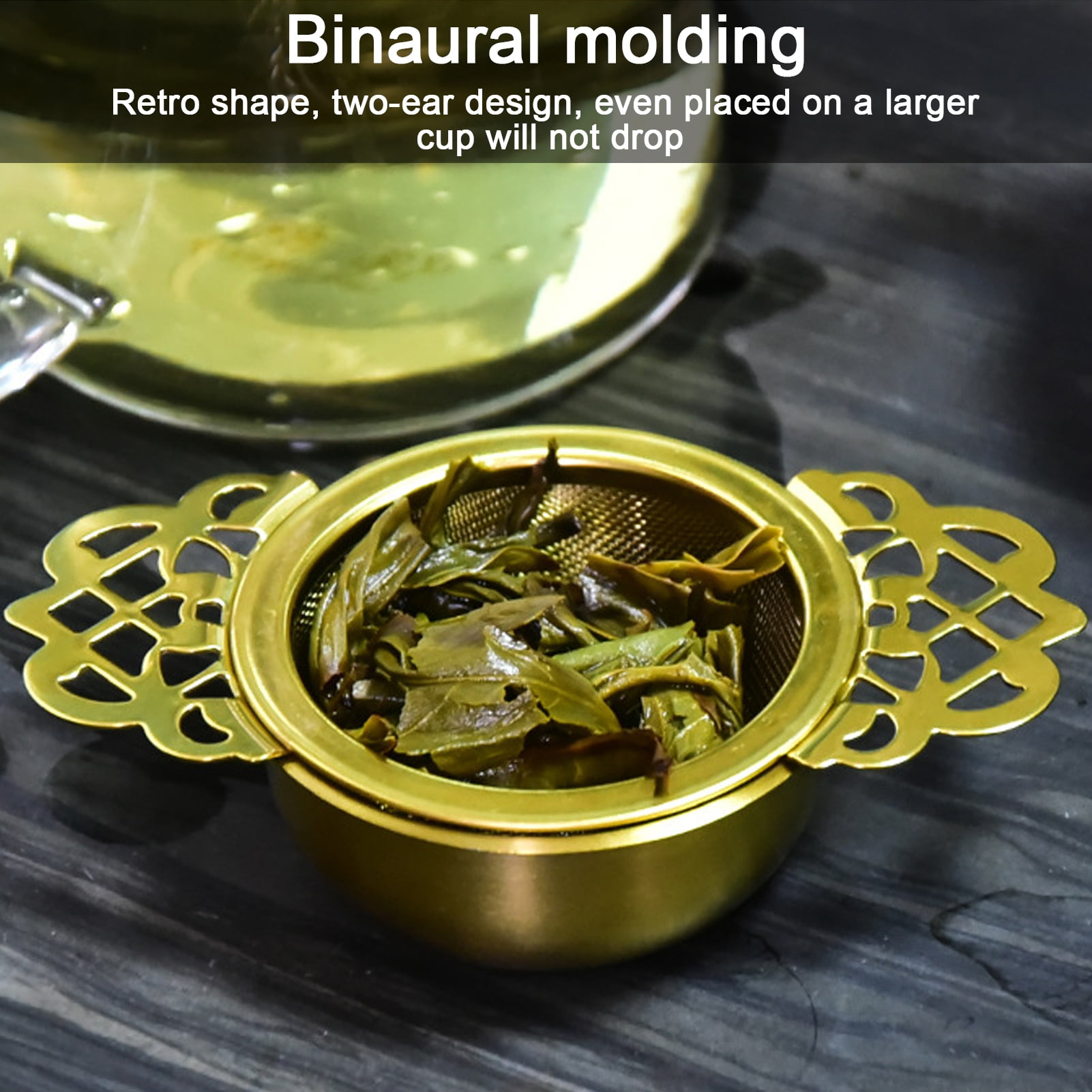 Chicmine Fine Mesh Tea Strainer Tea Infuser Stainless Steel Tea ...