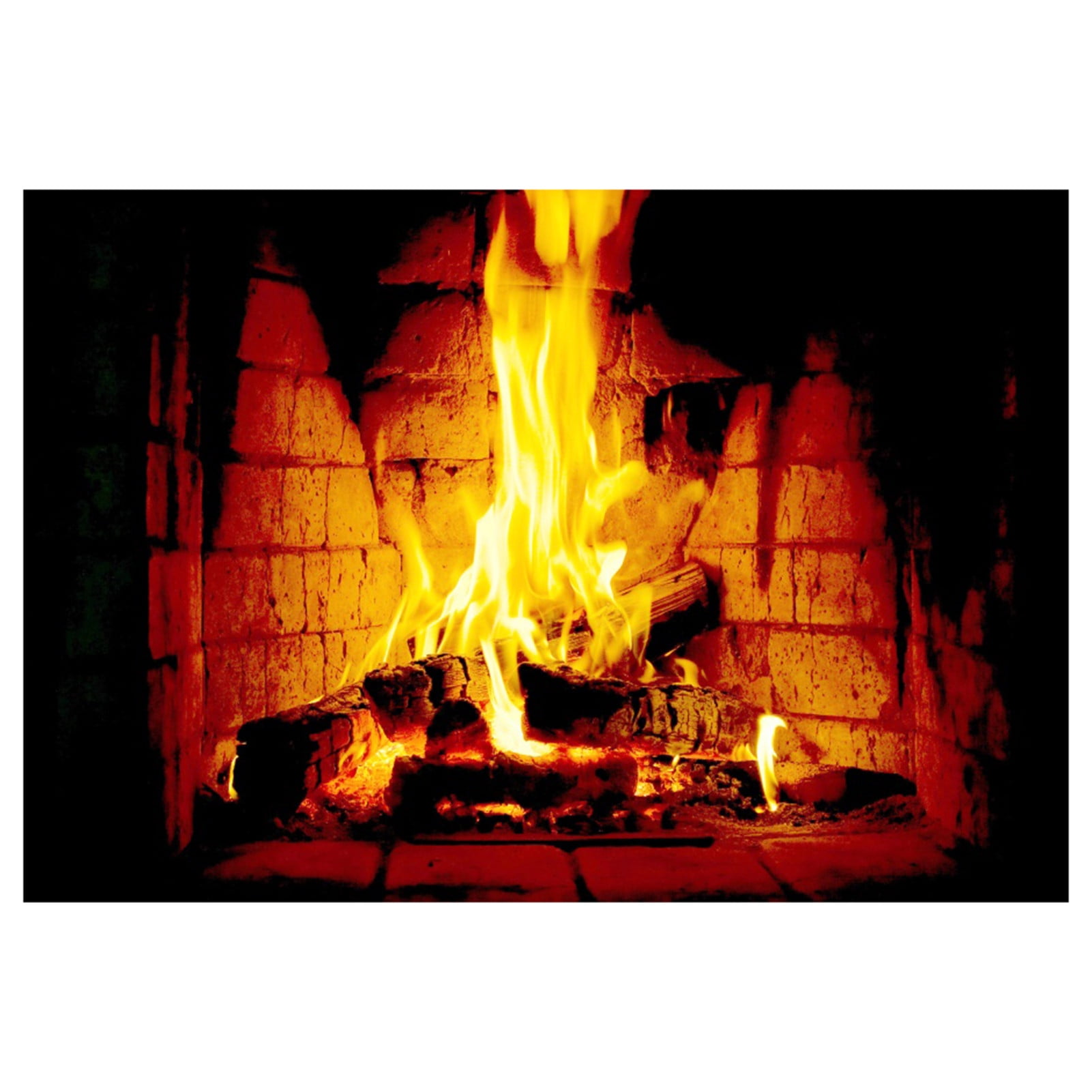 Chicmine Fireplace Burning Firewood Studio Photography Photo Props ...