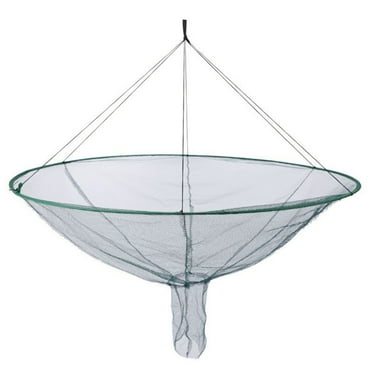 Portable Prawn Net Drop Landing Fishing Pond 24"""" Folding Fishes Net ...