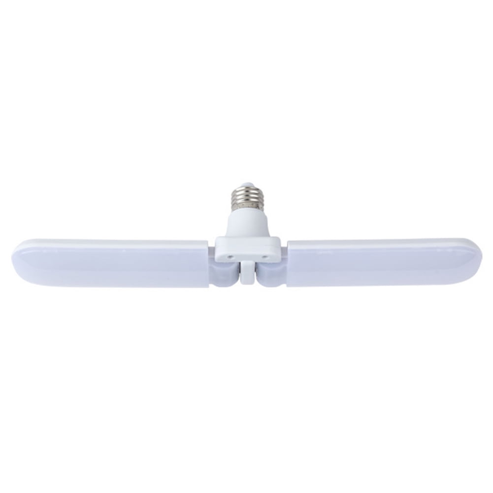 Chicmine Folding LED Garage Light Bulb Fan Shape Ceiling 30-60W Home ...