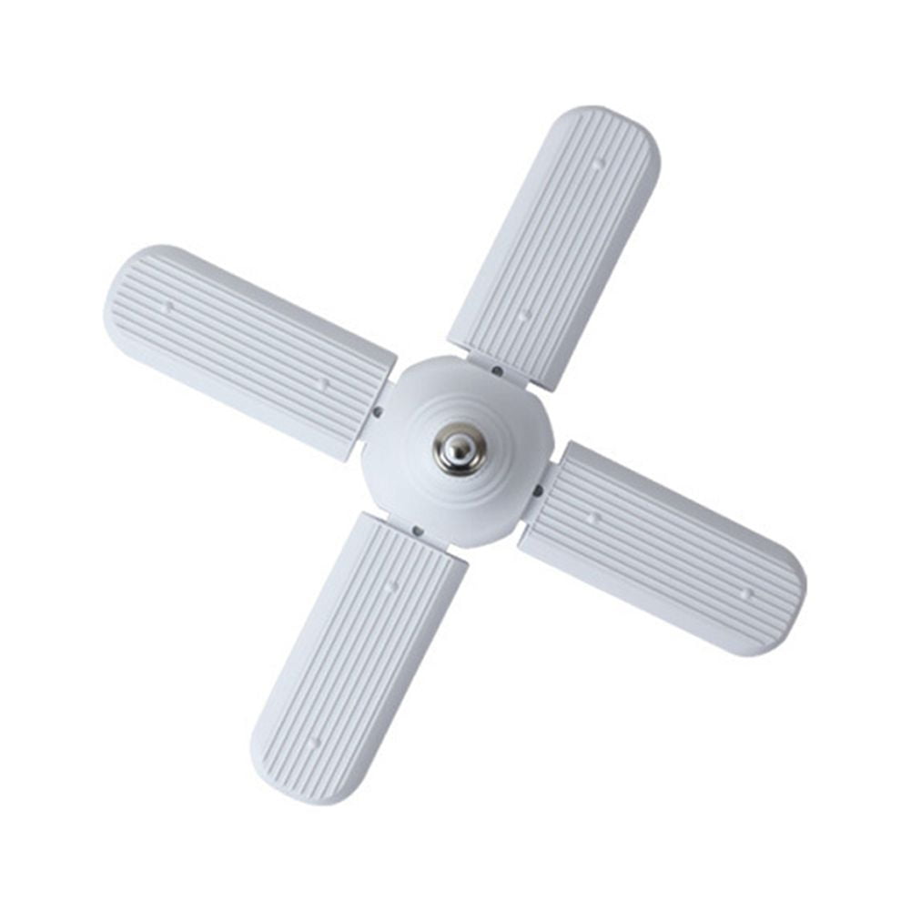 Chicmine Folding LED Garage Light Bulb Fan Shape Ceiling 30-60W Home ...