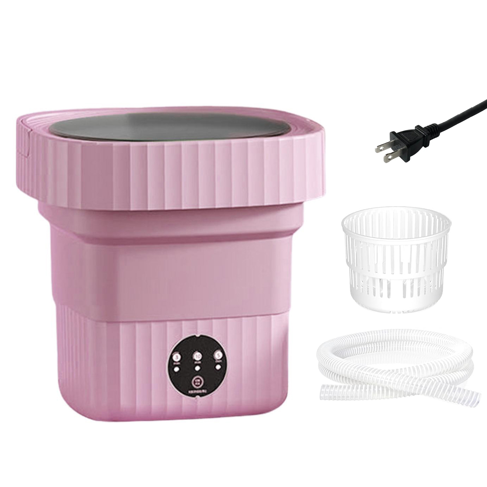 Chicmine Folding Washing Machine 6l Portable Washing Machine Foldable ...