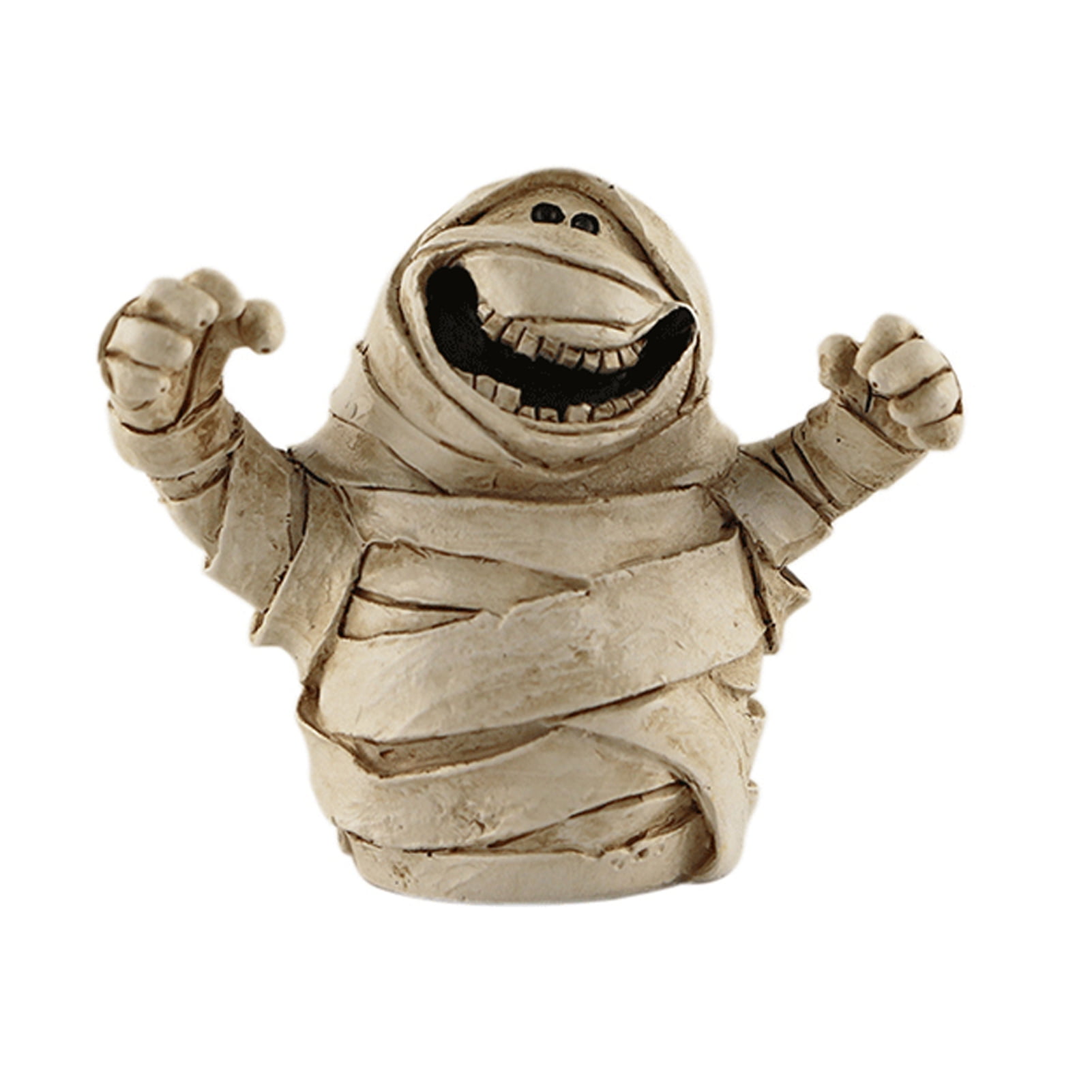 Chicmine Ghost Ornament Spooky Halloween Resin Decor Ghost Mummy ...